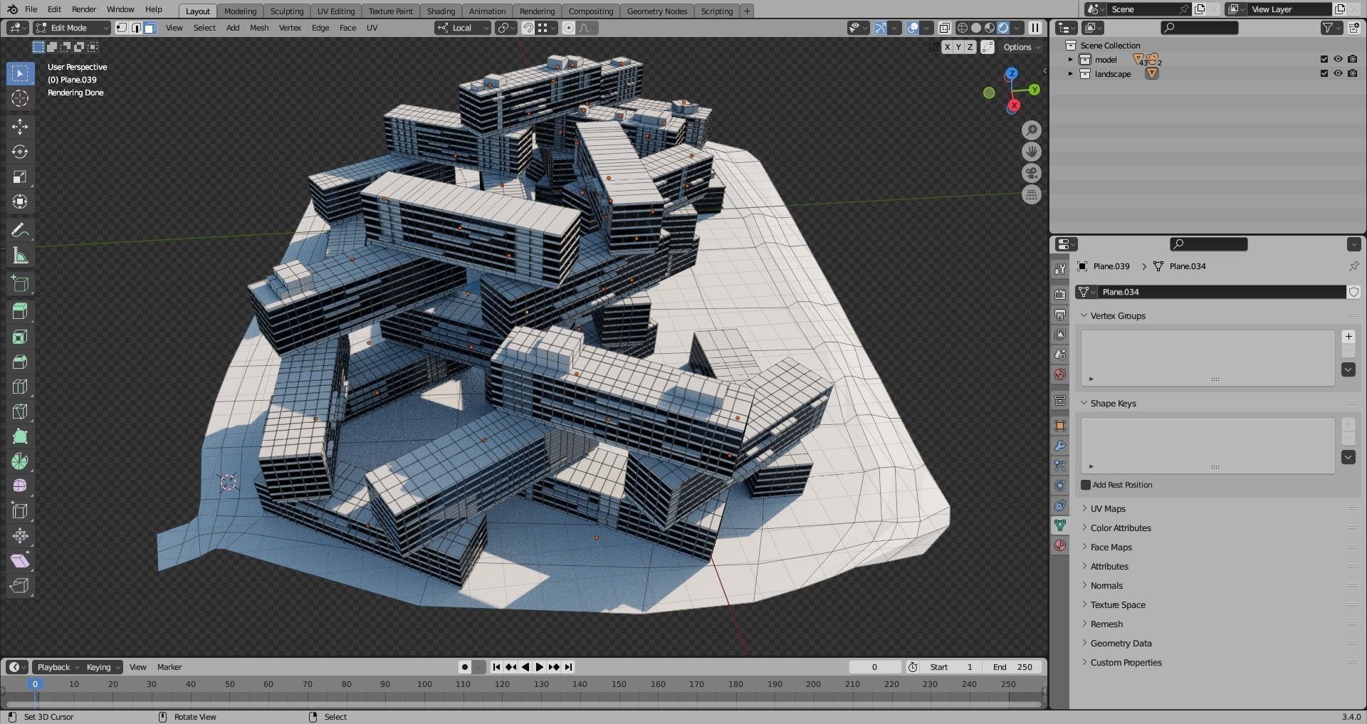 3D model The Interlace Singapore VR / AR / low-poly | CGTrader