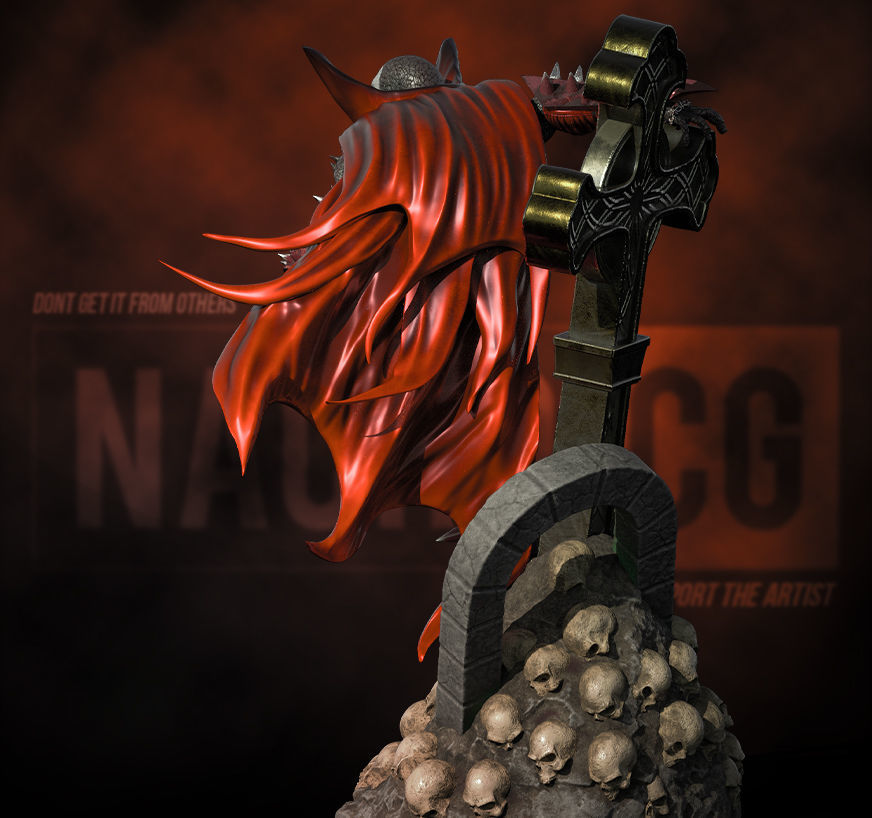 Fan Art Spawn - Statue 3D model 3D printable | CGTrader