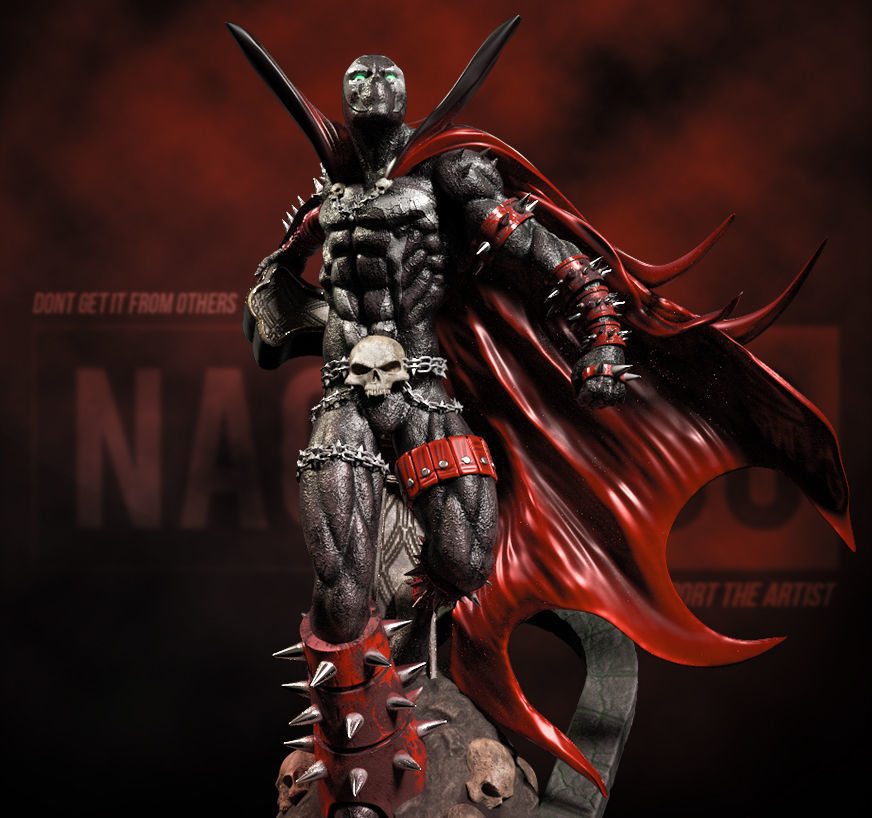 Fan Art Spawn - Statue 3D model 3D printable | CGTrader