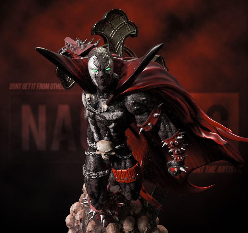 Fan Art Spawn - Statue 3D model 3D printable | CGTrader
