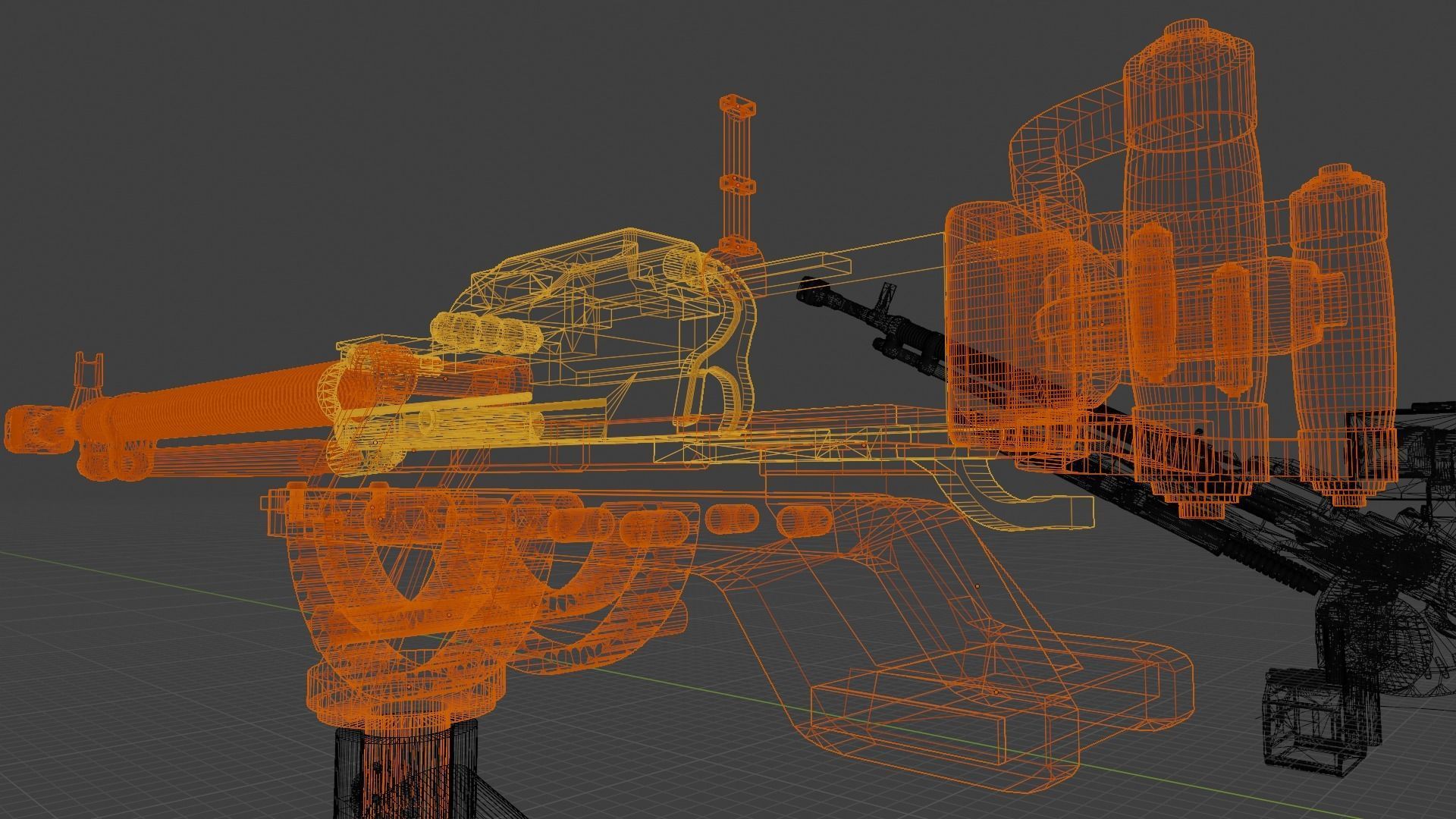 Soviet MG DHSK 3D Printable Model 1 35 3D model 3D printable | CGTrader