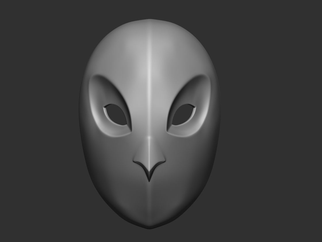 Court of Owls Mask 3d digital download 3D model 3D printable | CGTrader