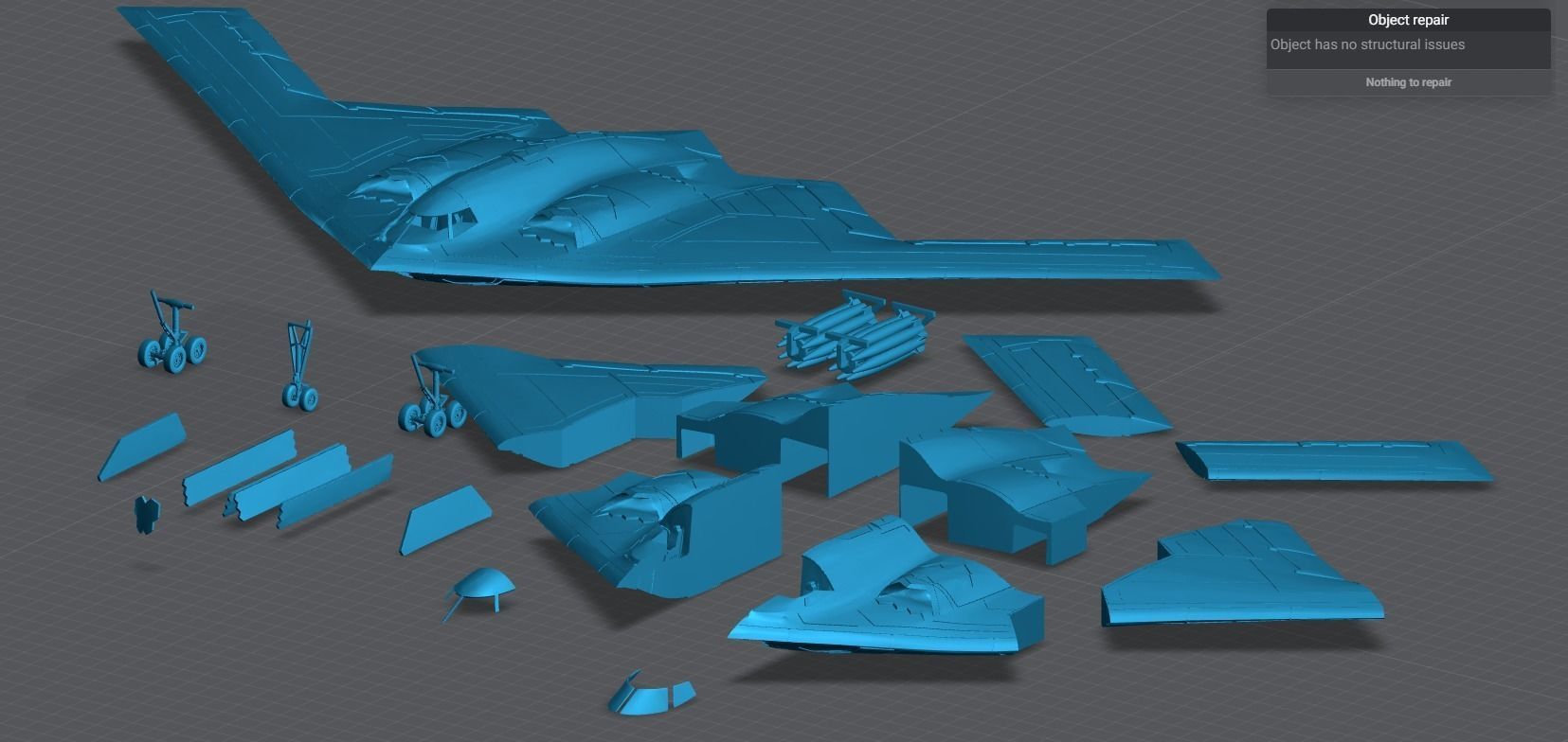 B2 Spirit Scale model 3D model 3D printable | CGTrader