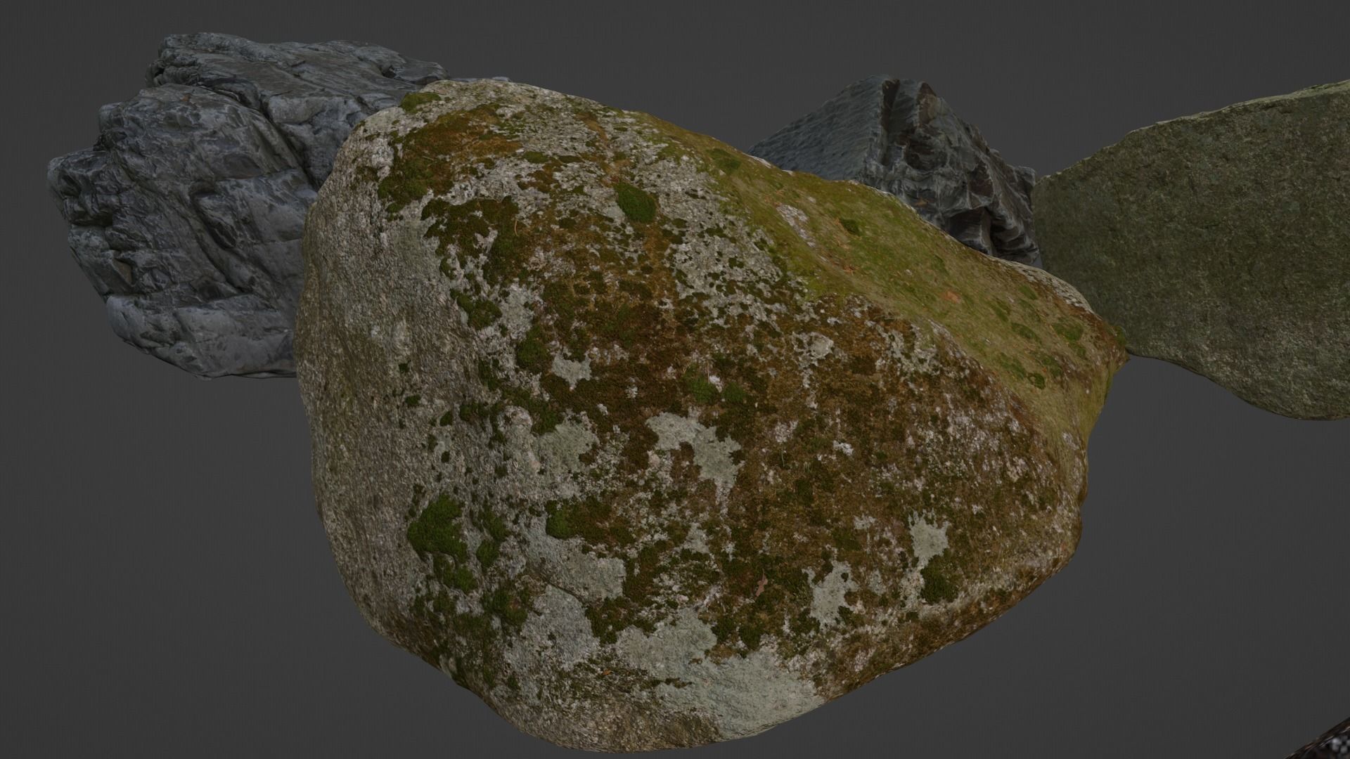 3D model 8 Rock textures VR / AR / low-poly | CGTrader
