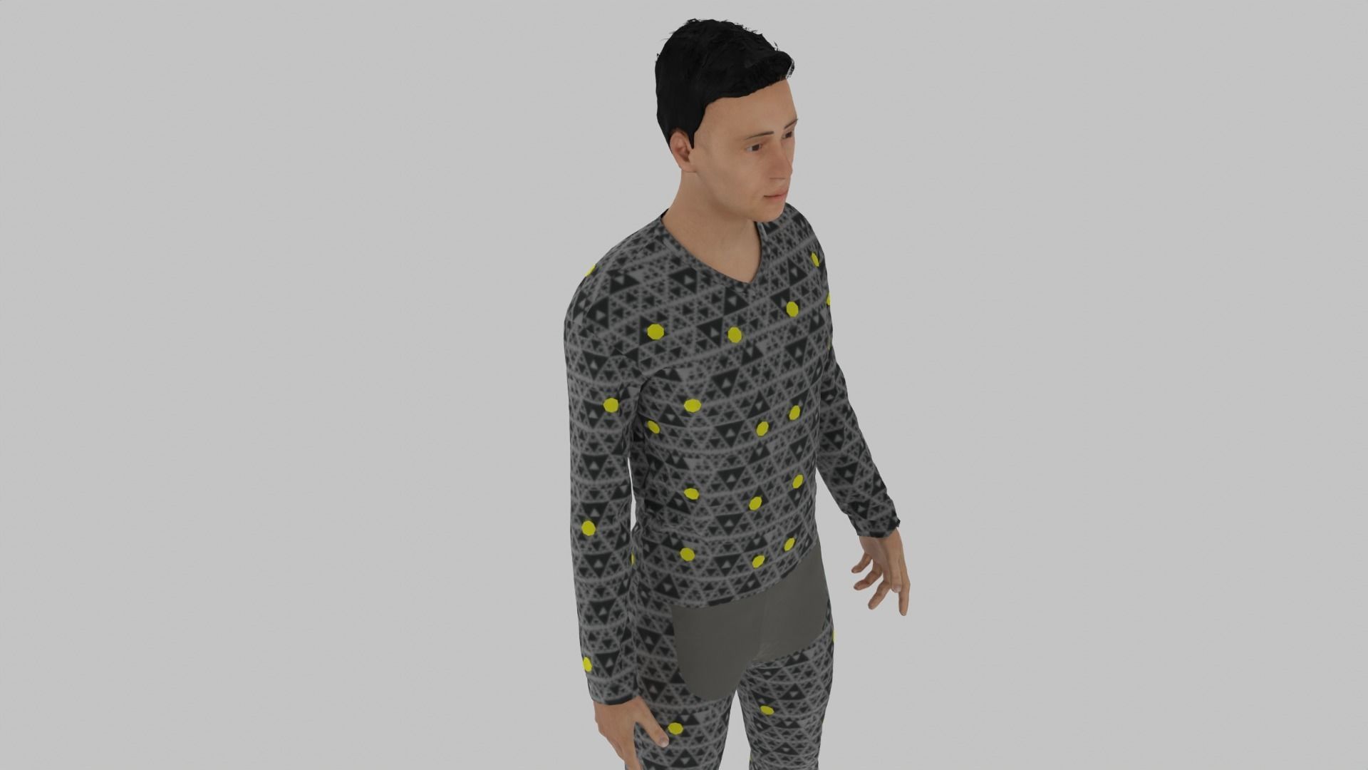 3D model Motion Capture Suit Character VR / AR / low-poly | CGTrader
