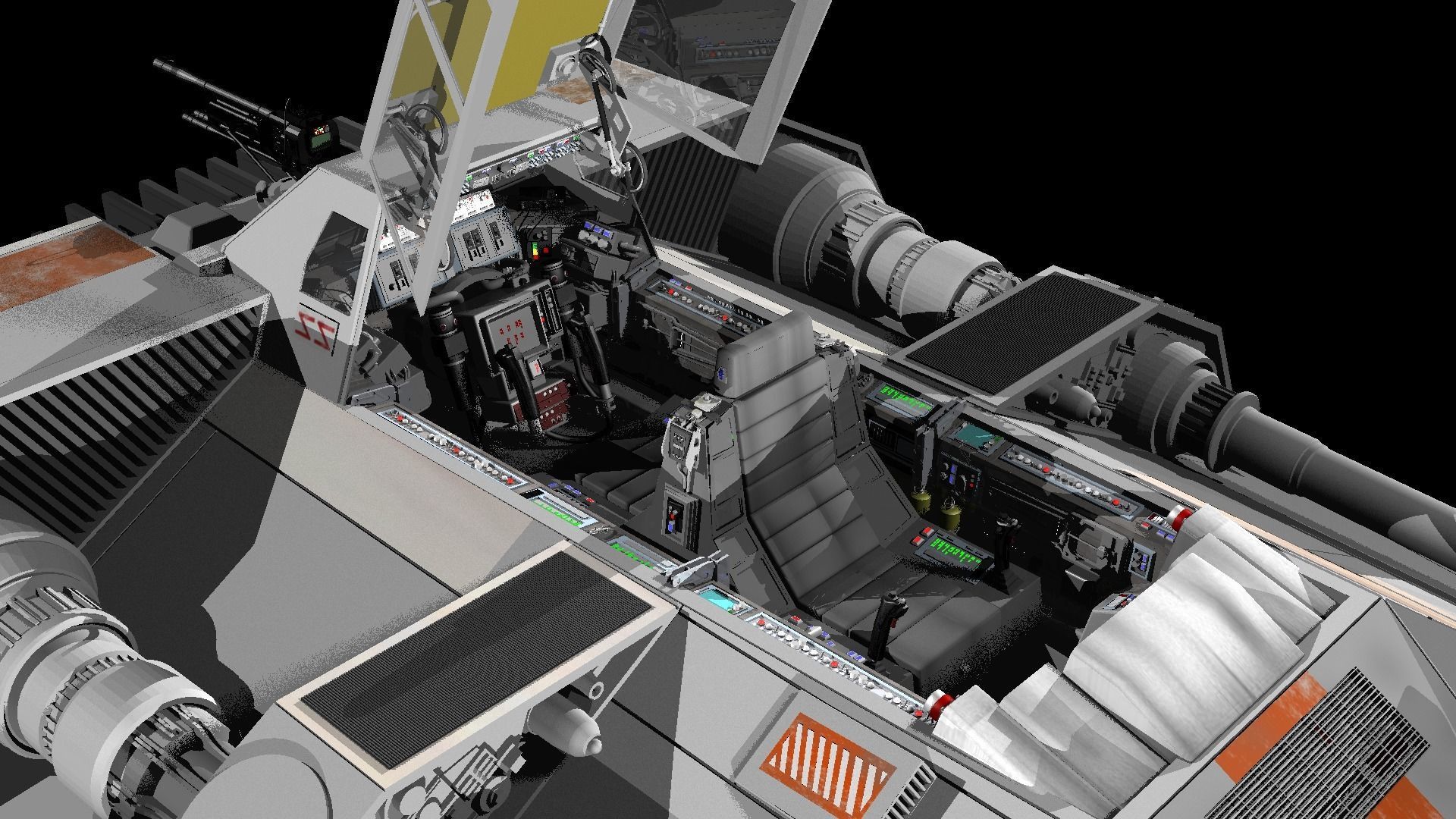 Star Wars T47 Snowspeeder 3D model | CGTrader