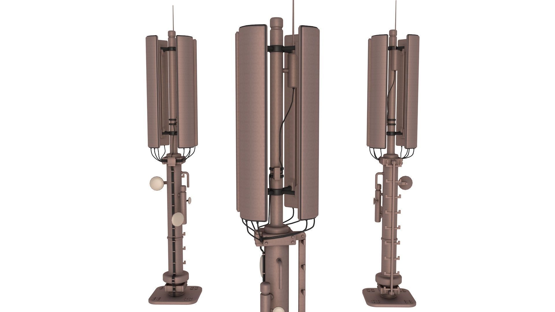 Cellular Towers Collection 3D model | CGTrader