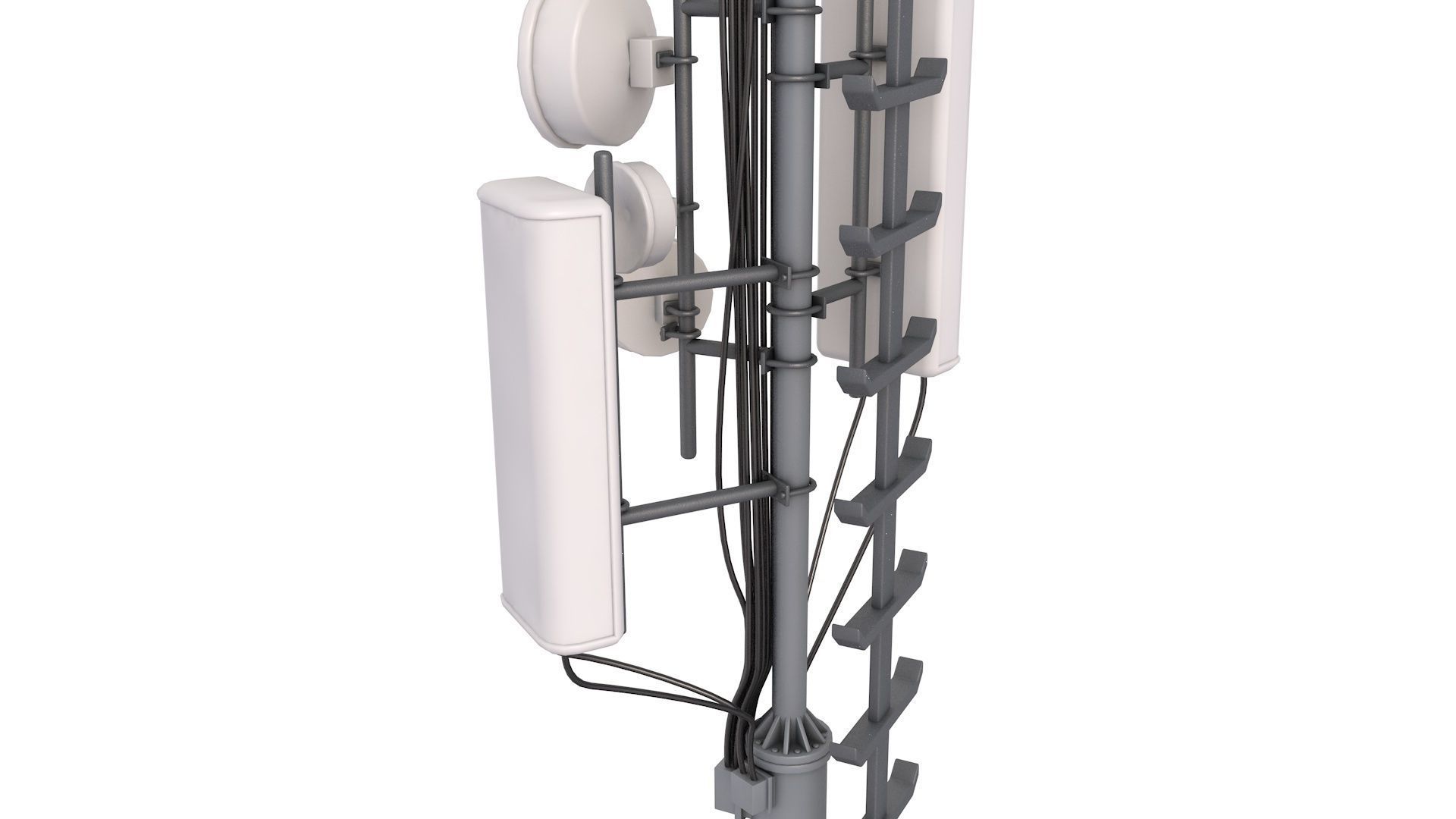 Cellular Towers Collection 3D model | CGTrader