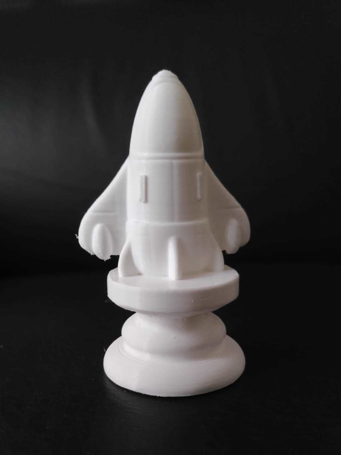 Space Chess - Spaceship - Rook 3D model 3D printable | CGTrader