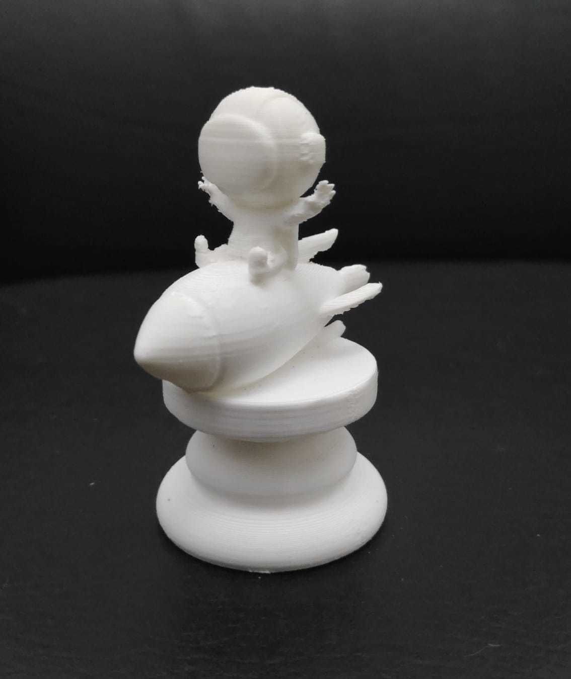 Space Chess - Spaceship Astronaut - Knight 3D model 3D printable | CGTrader