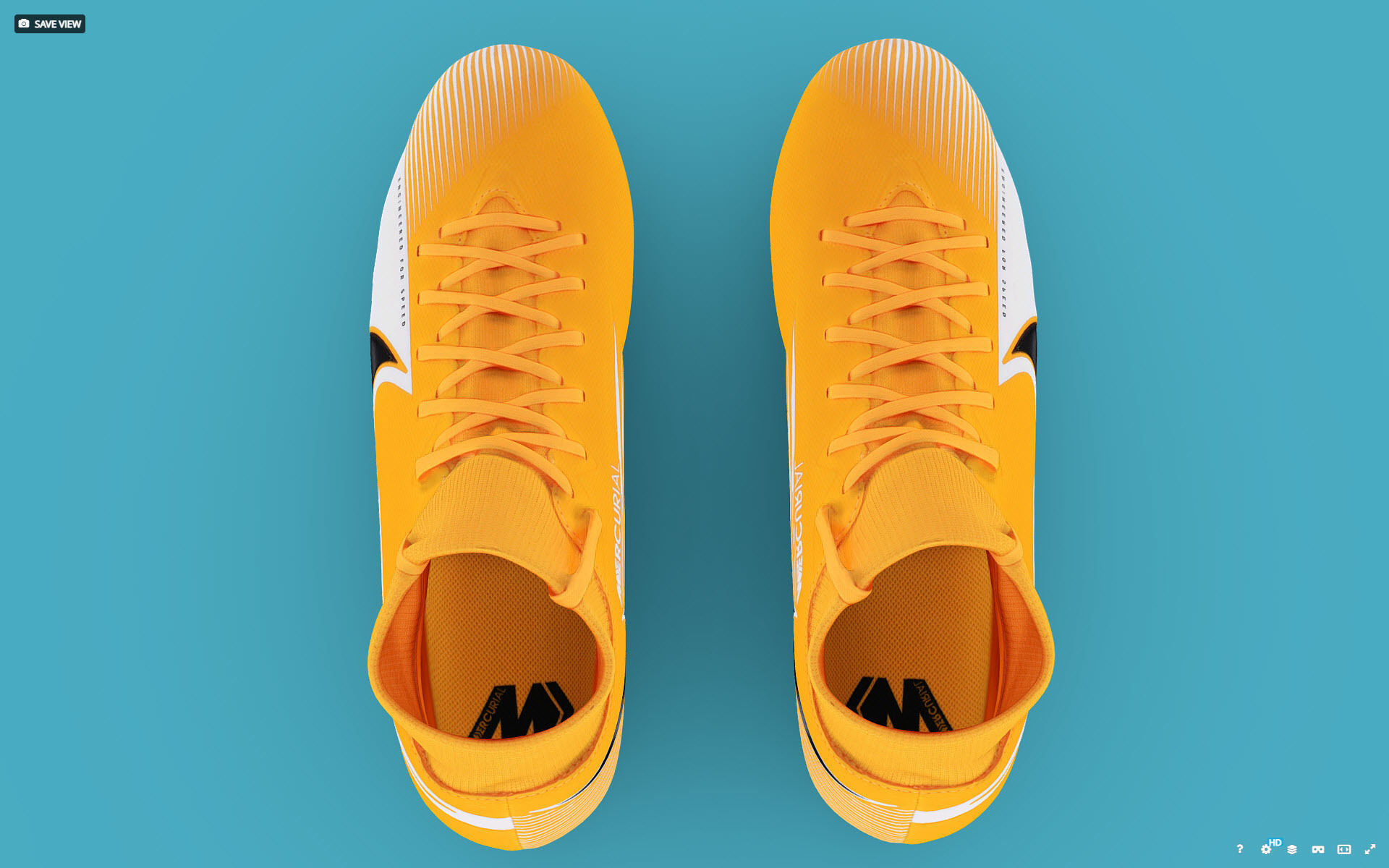 Nike Mercurial Superfly 7 Academy MG soccer football boots 3D model ...