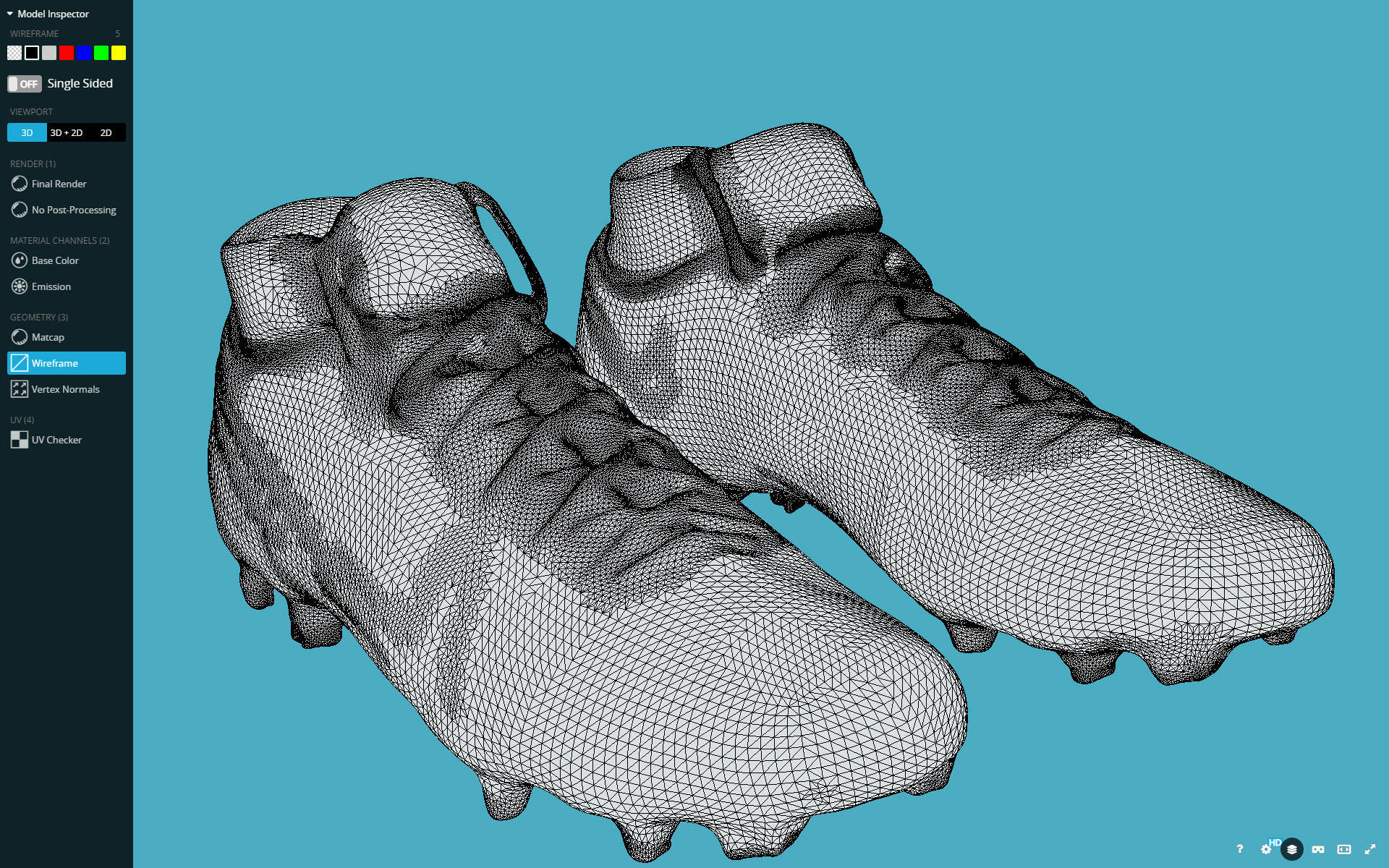 Nike Mercurial Superfly 7 Academy MG soccer football boots 3D model ...