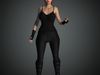 3D model 3D Bad Fighter Girl Realistic Model For Games and Animation VR ...