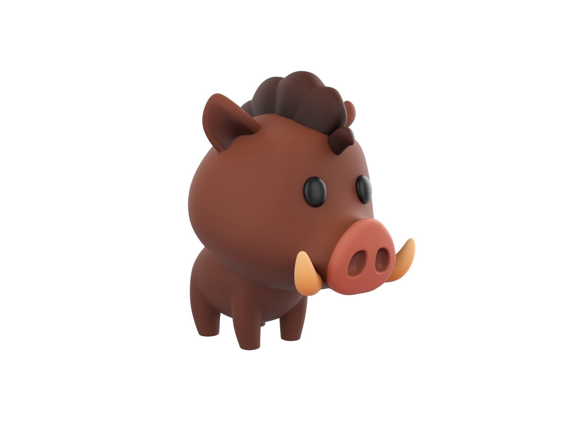 Character196 Boar 3D model | CGTrader