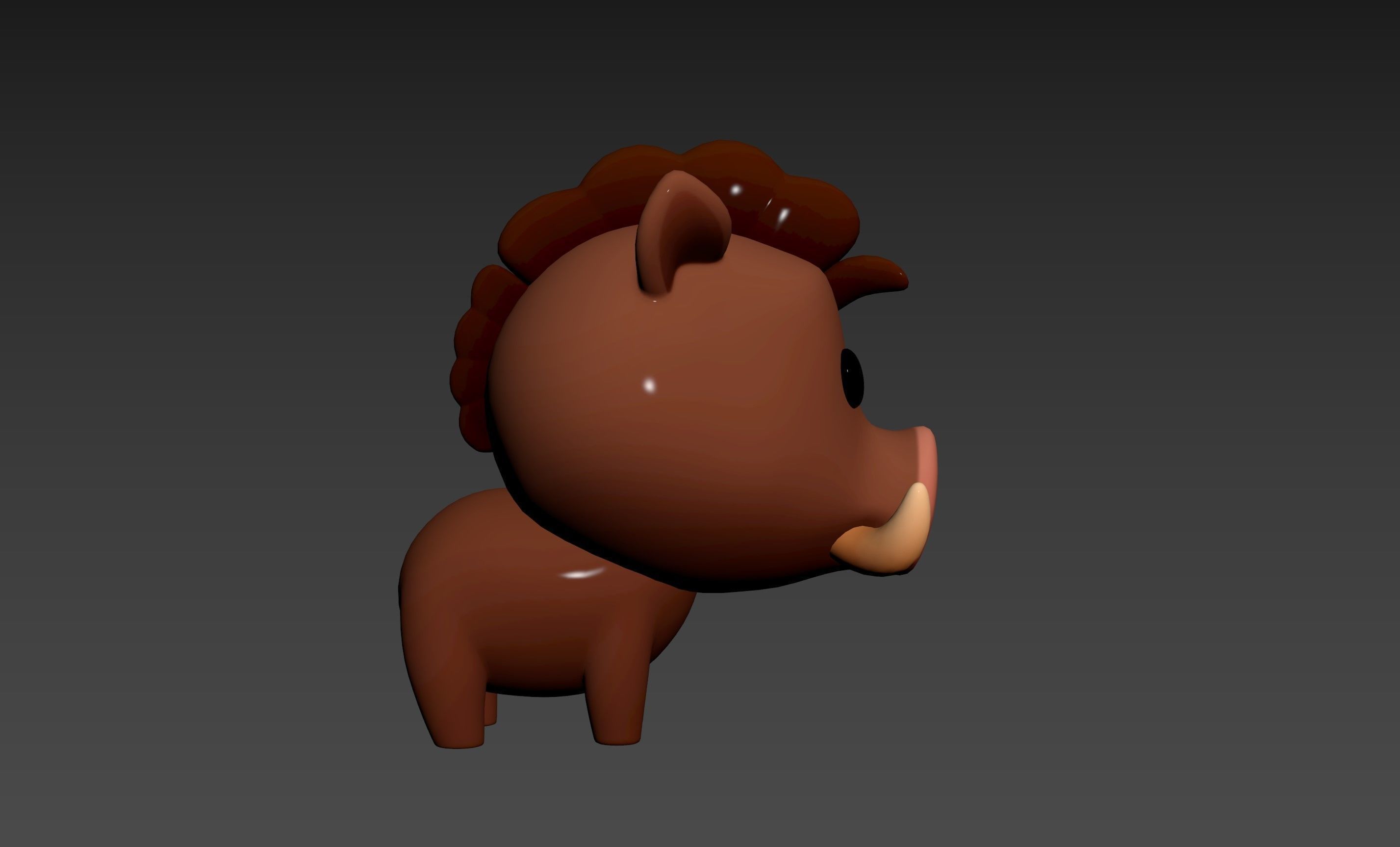 Character196 Boar 3D model | CGTrader