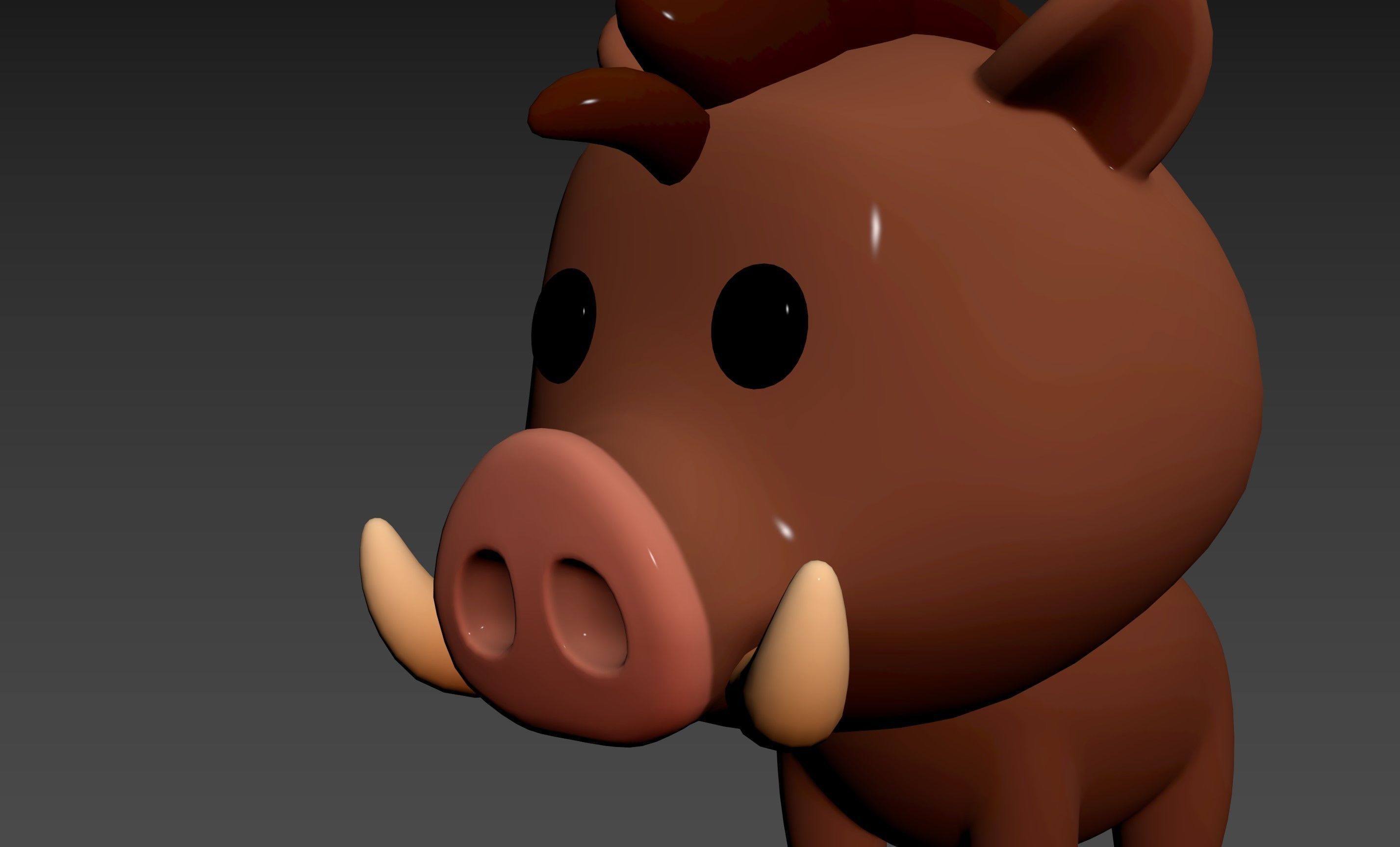 Character196 Boar 3D model | CGTrader