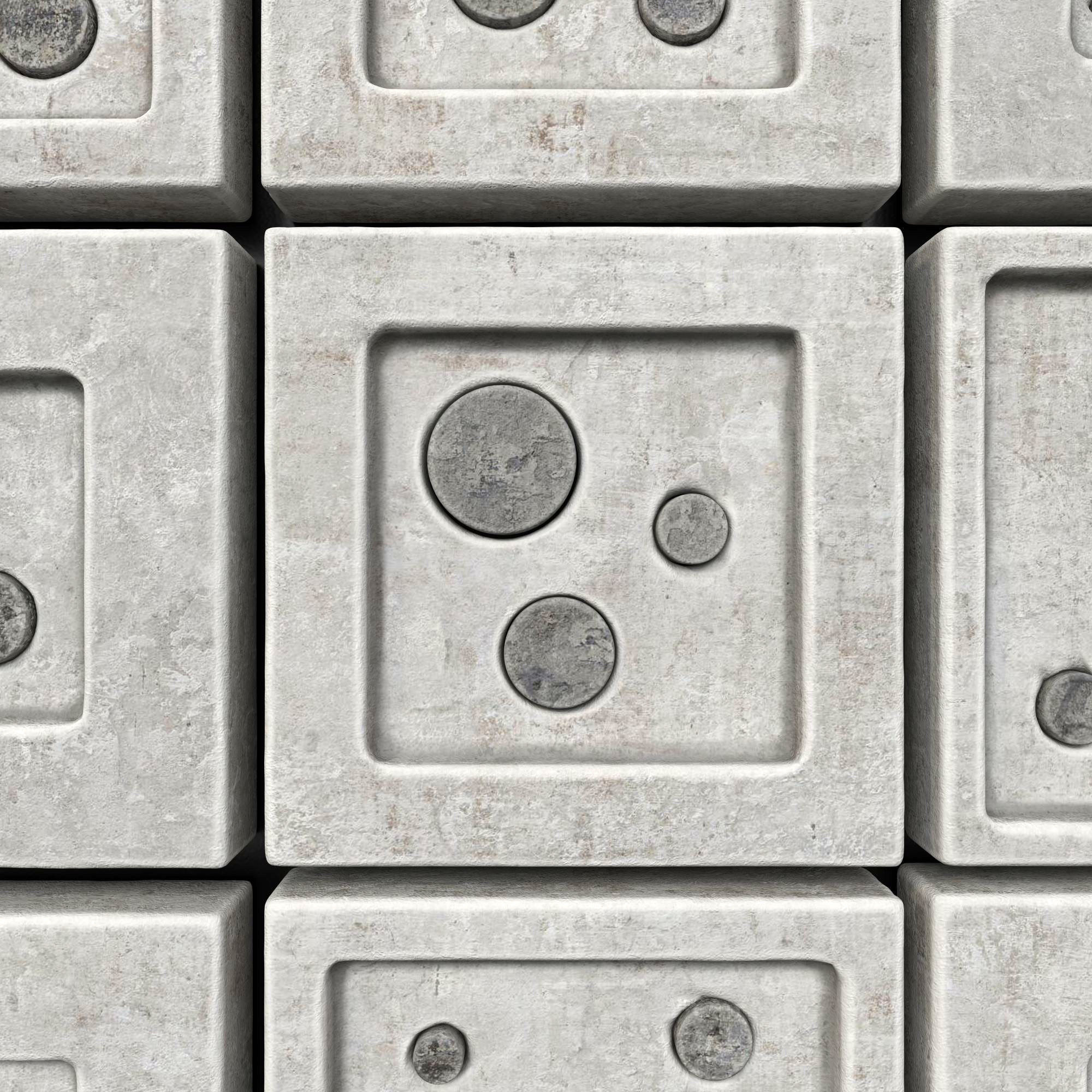 Stone hole panel n4 3D model | CGTrader