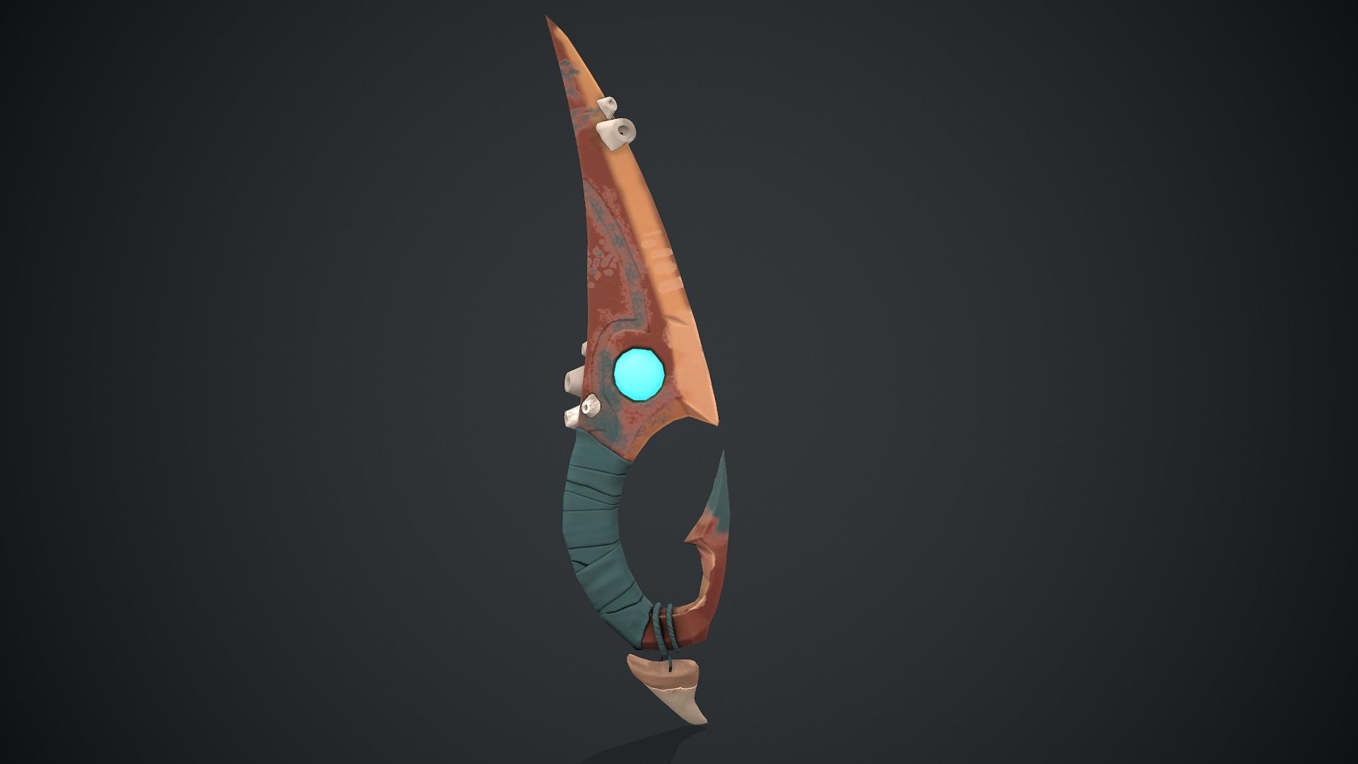 Dagger Stylized free VR / AR / low-poly 3D model | CGTrader