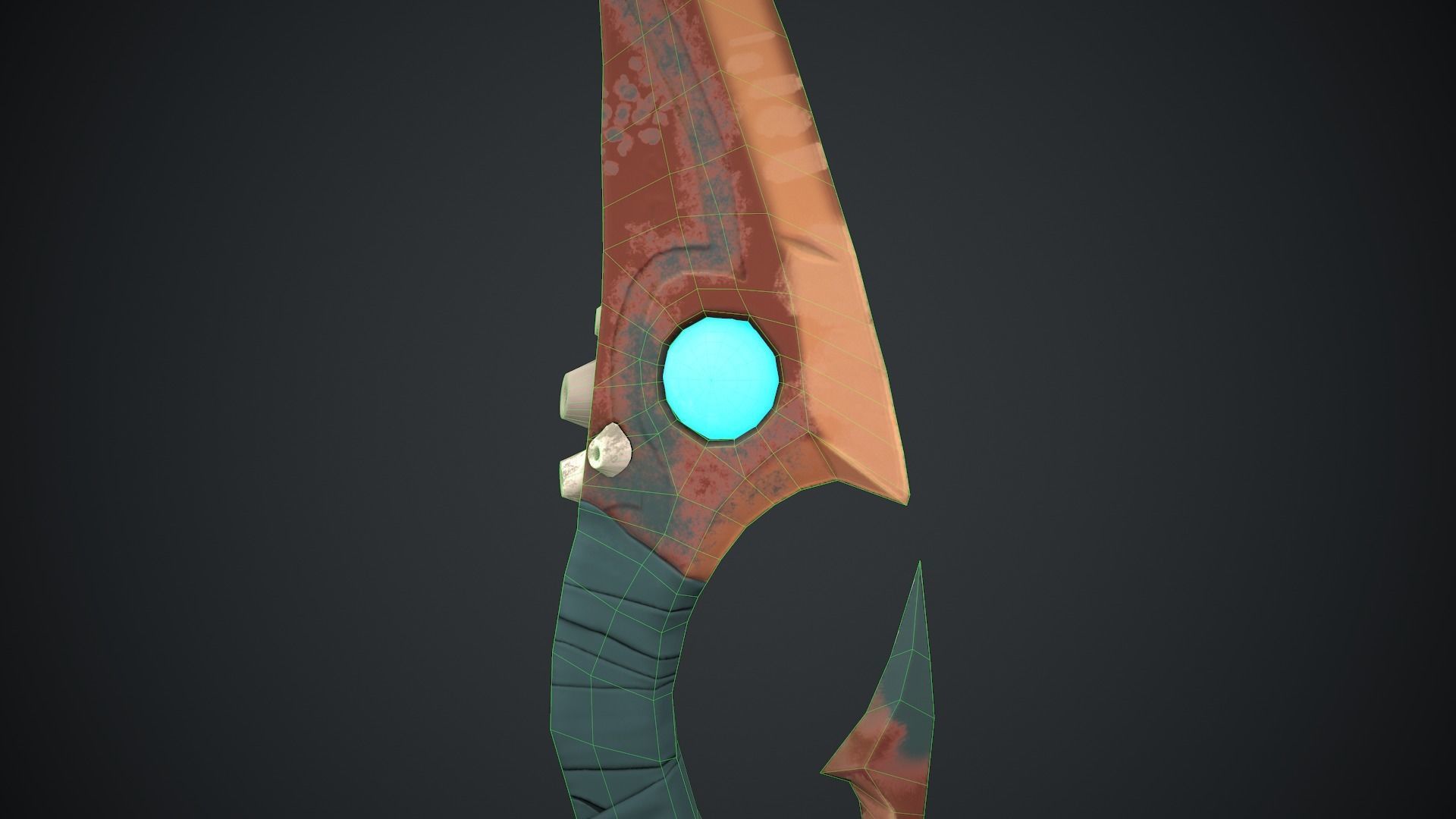 Dagger Stylized free VR / AR / low-poly 3D model | CGTrader