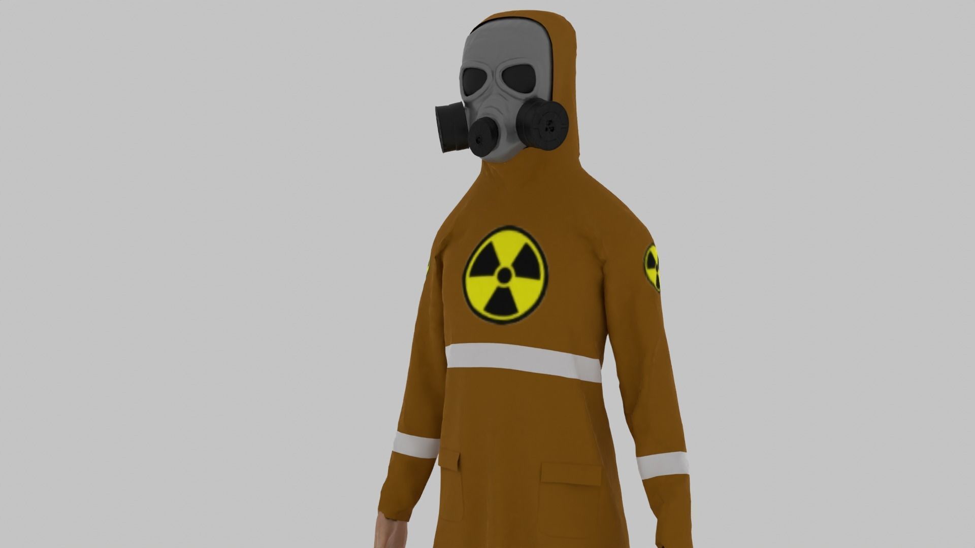 3D model Radioactive Man VR / AR / low-poly | CGTrader
