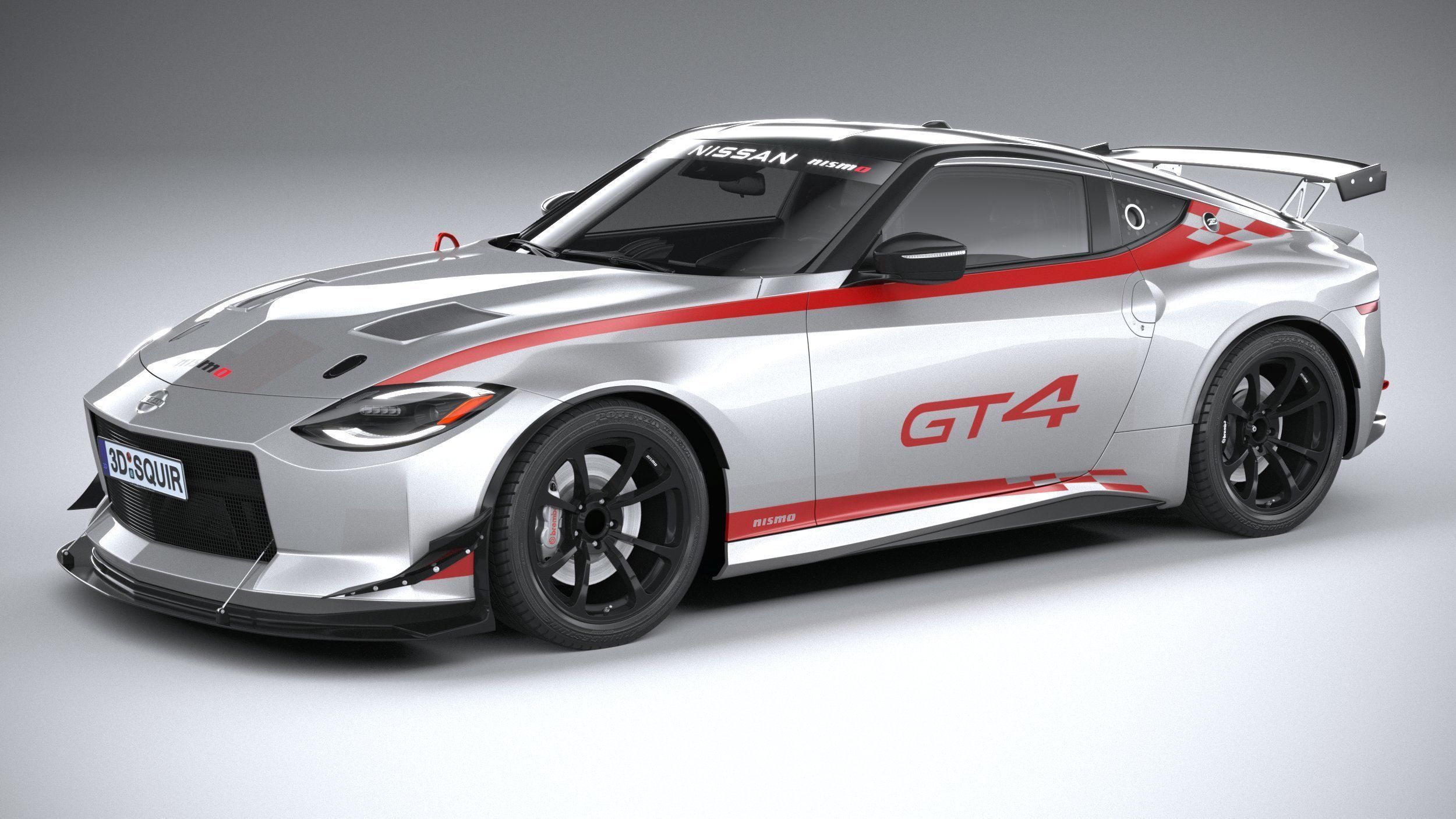 Nissan Z GT4 2023 3D model | CGTrader
