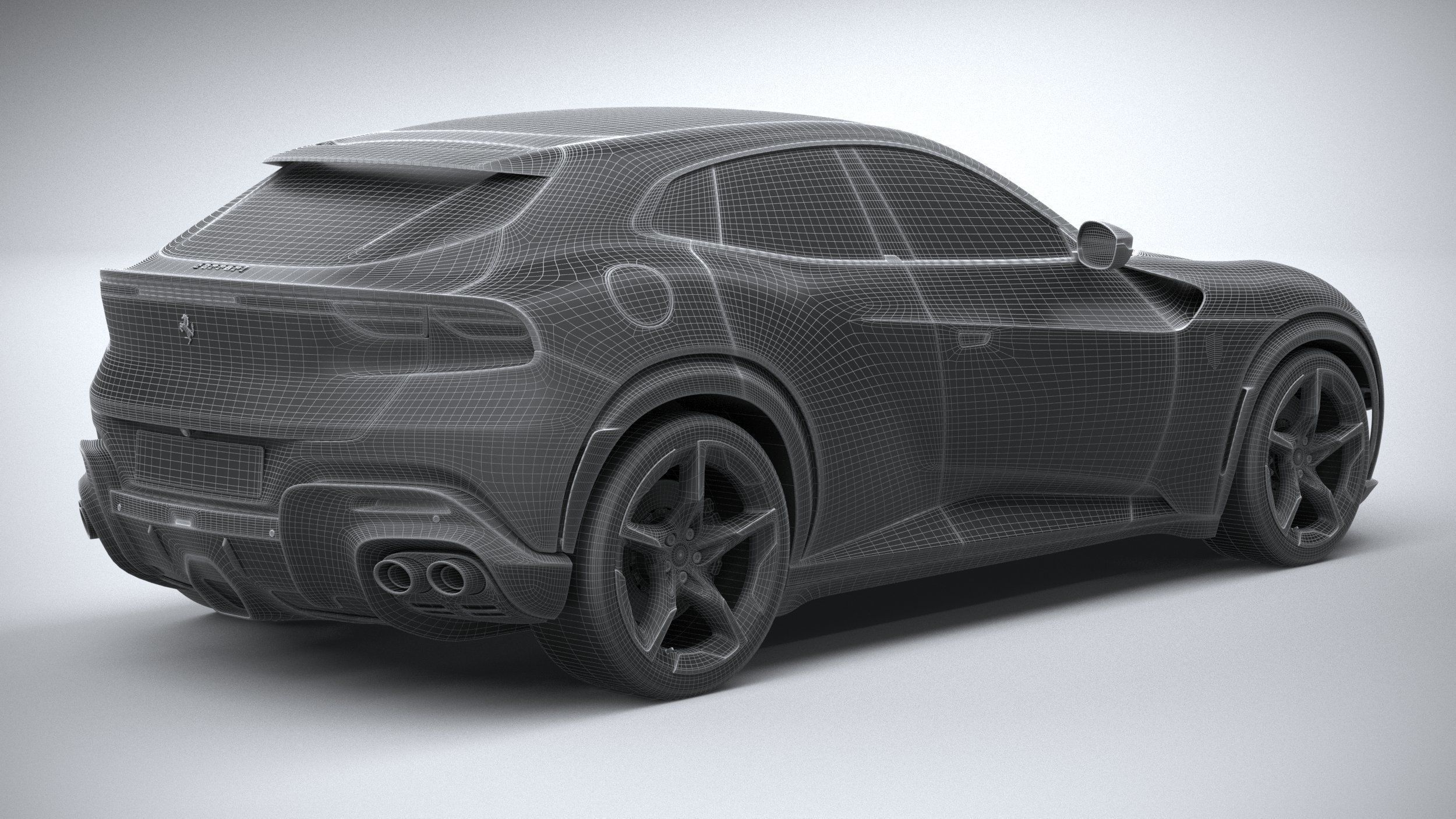 Ferrari Purosangue 2023 3D model | CGTrader