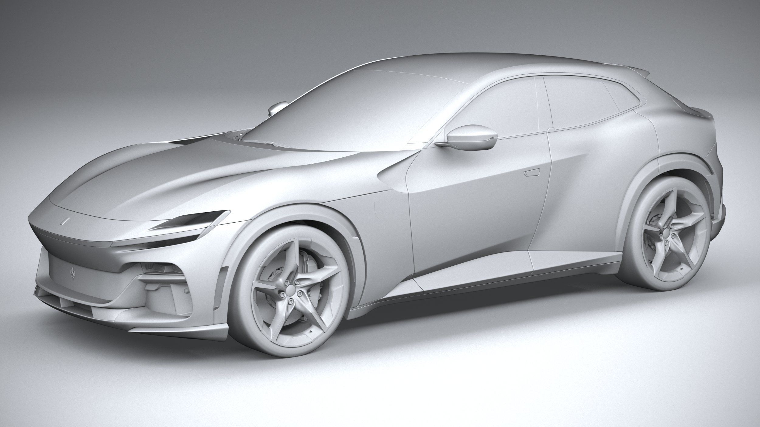 Ferrari Purosangue 2023 3D model | CGTrader