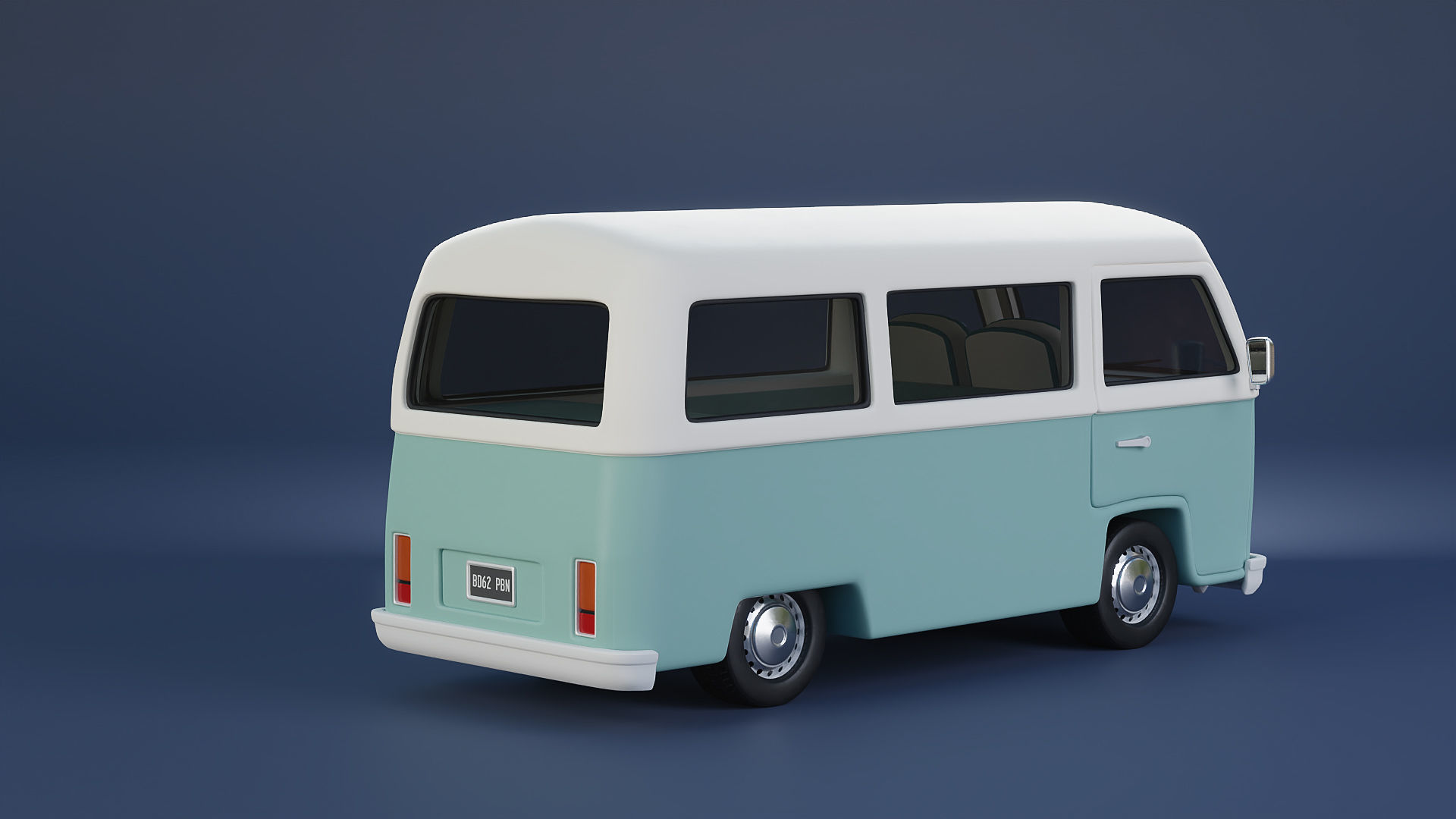 Stylized Camper Van 3D model | CGTrader
