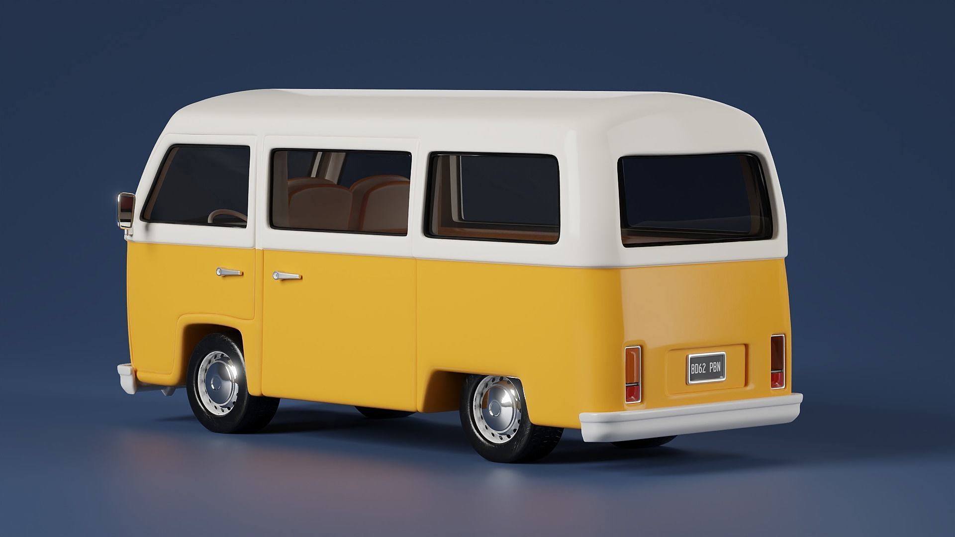 Stylized Camper Van 3D model | CGTrader