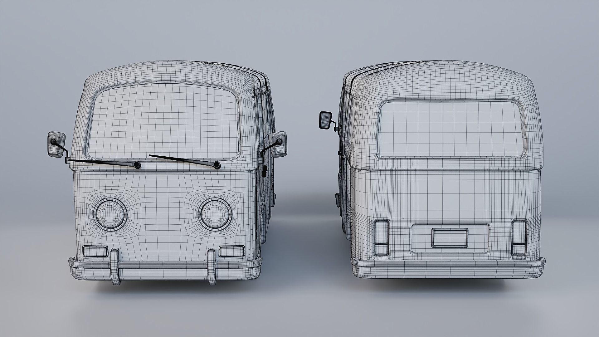 Stylized Camper Van 3D model | CGTrader