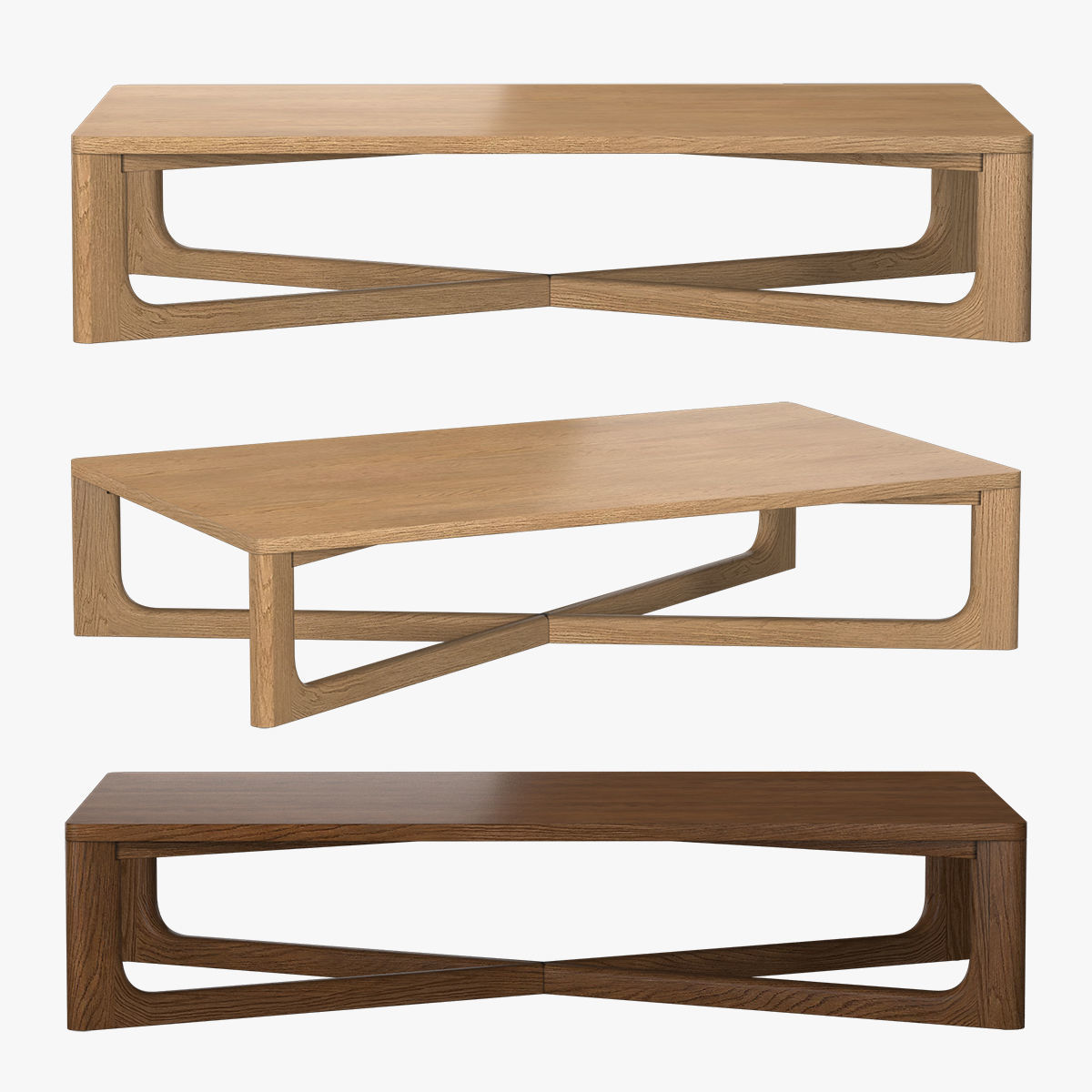 BRETON COFFEE TABLE 3D model | CGTrader