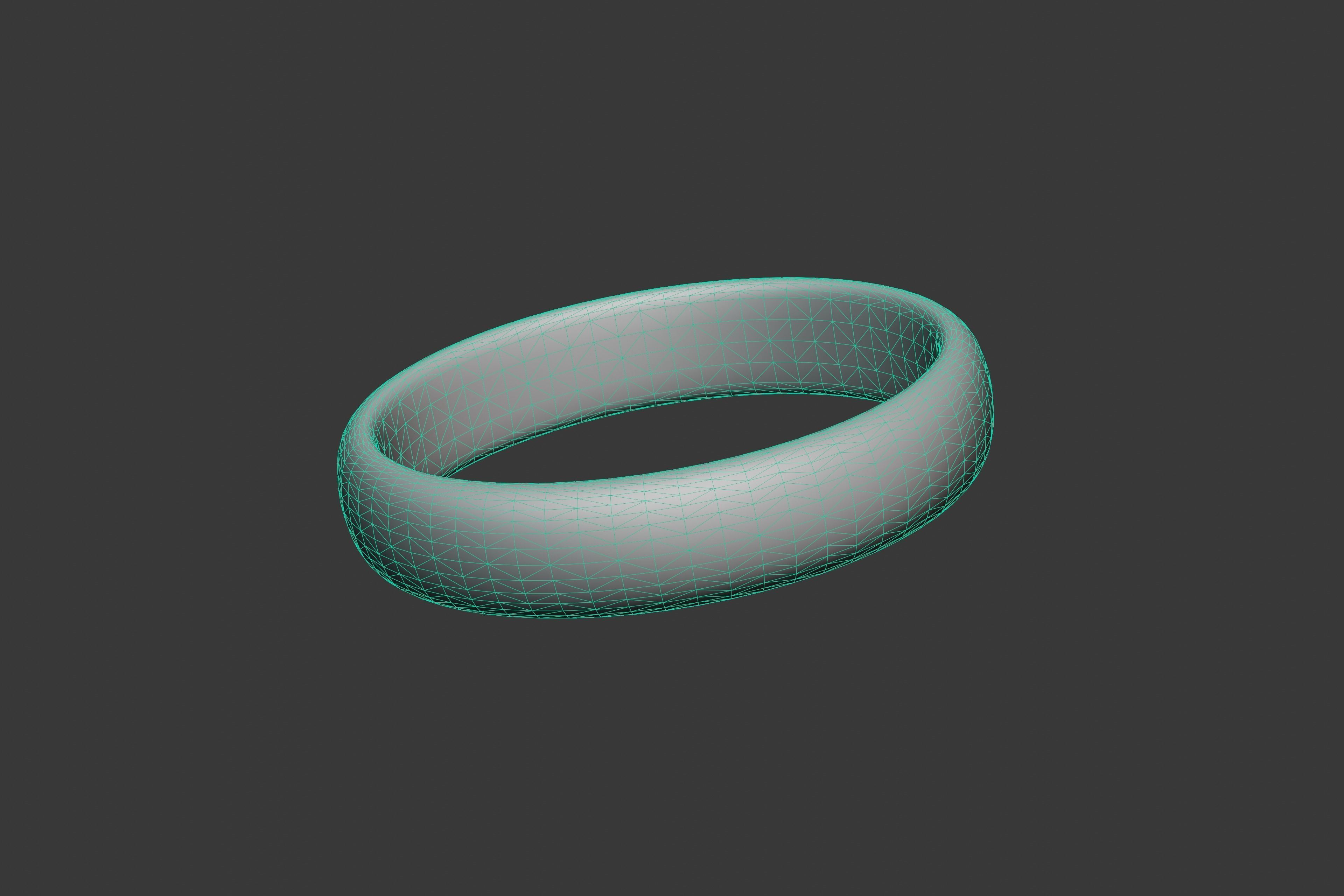 Old Golden Ring - Low Poly PBR Model free VR / AR / low-poly 3D model ...