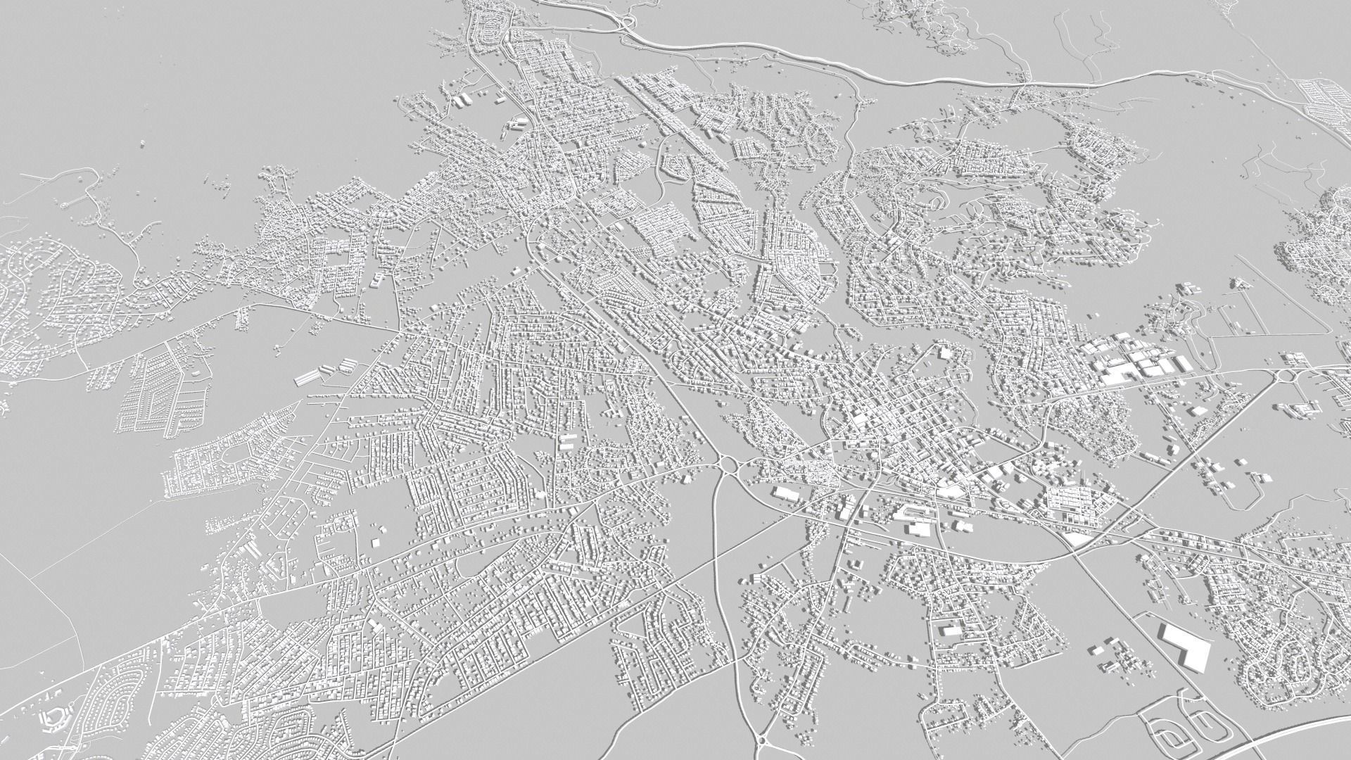 Cityscape Spanish Town Jamaica 3D model | CGTrader