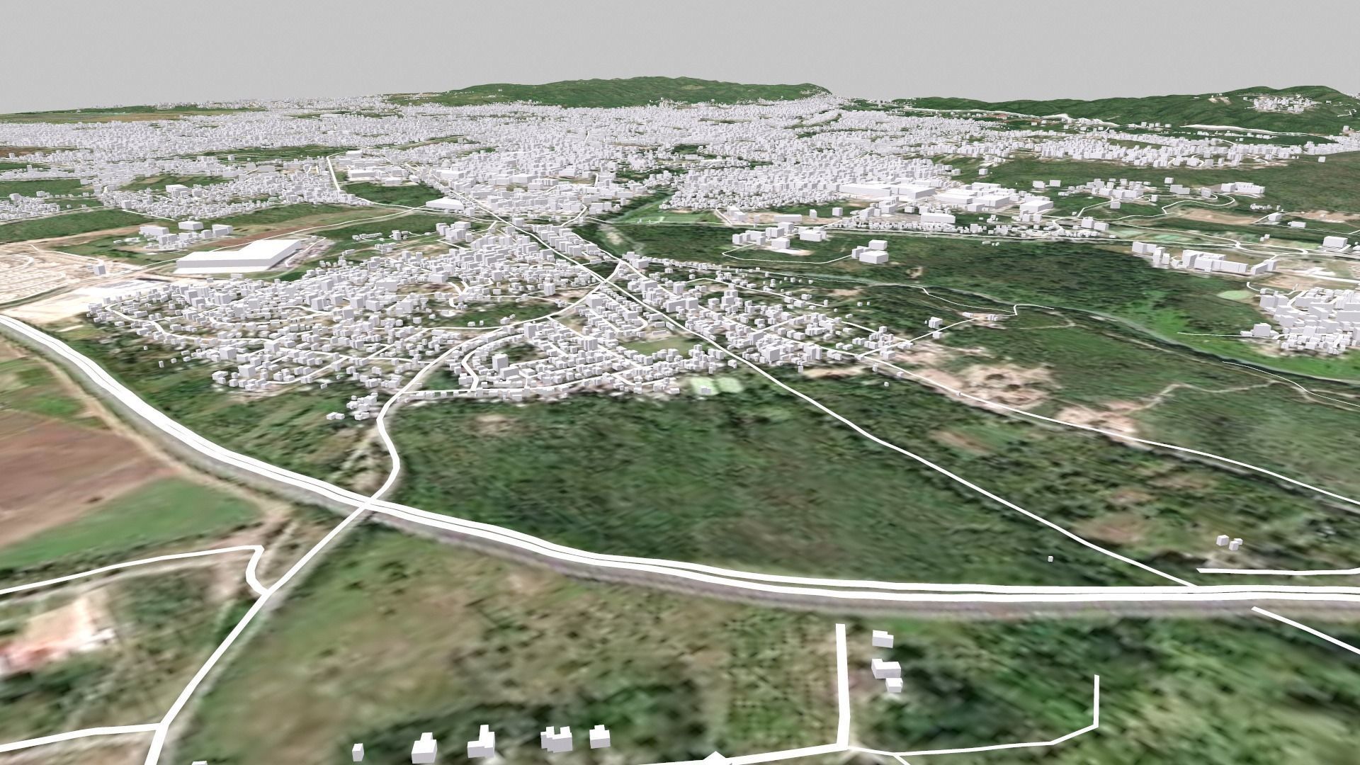 Cityscape Spanish Town Jamaica 3D model | CGTrader