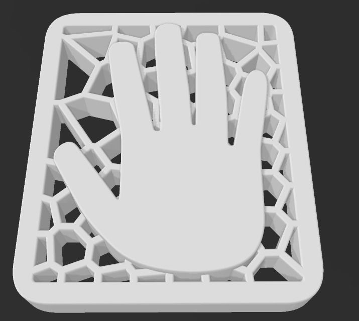 Door Push signs 3D model 3D printable | CGTrader