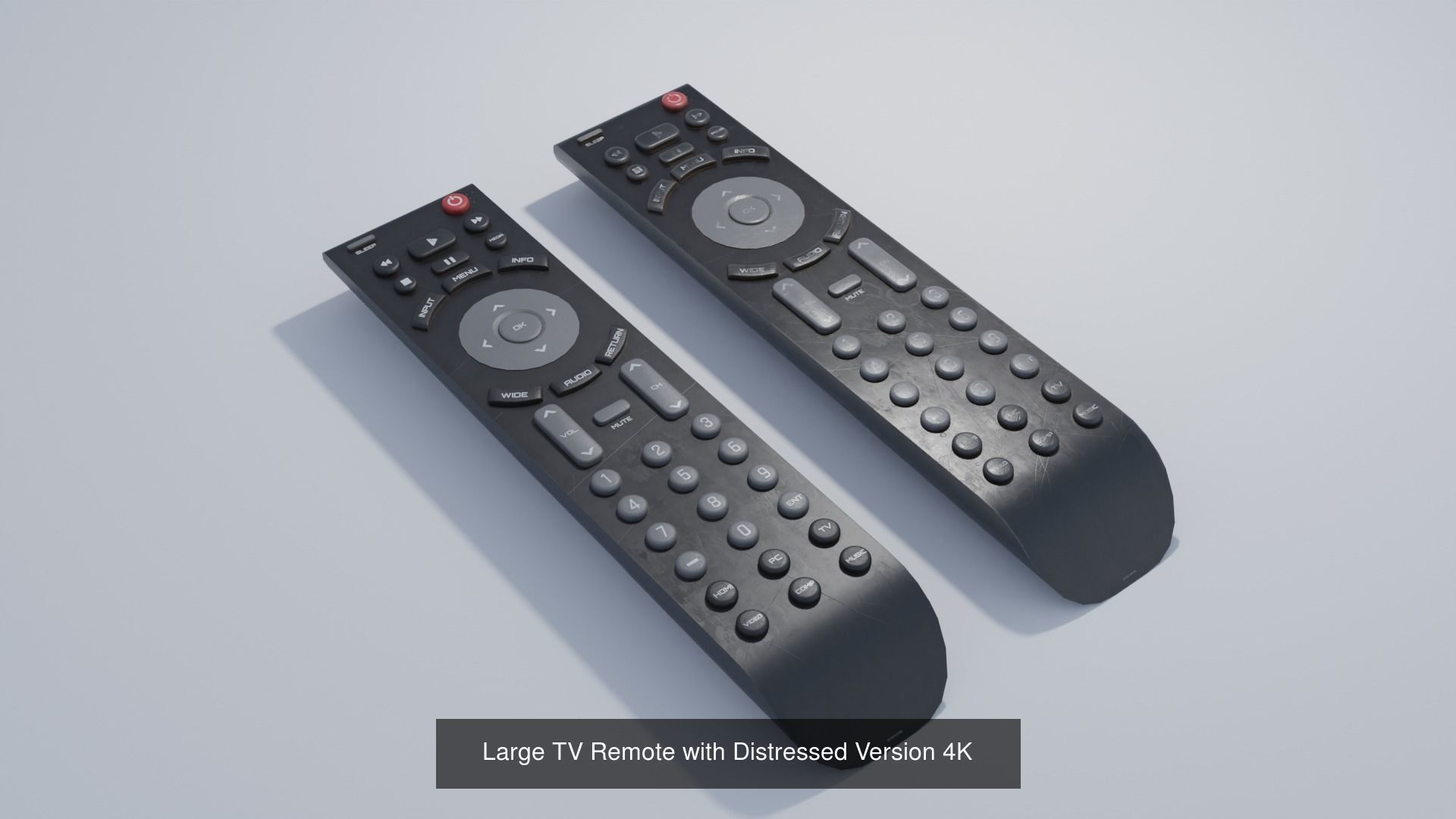 3D Model Collection TVs and Remotes VR / AR / low-poly | CGTrader