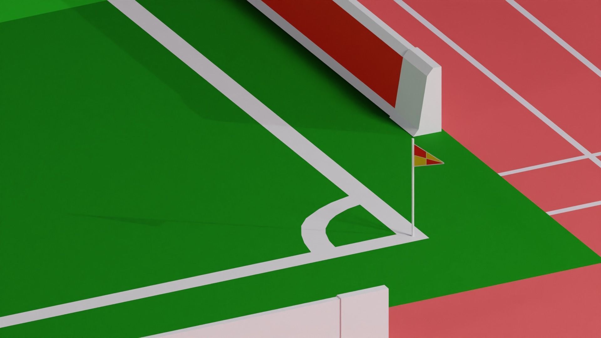 3D model Football soccer stadium seat VR / AR / low-poly | CGTrader