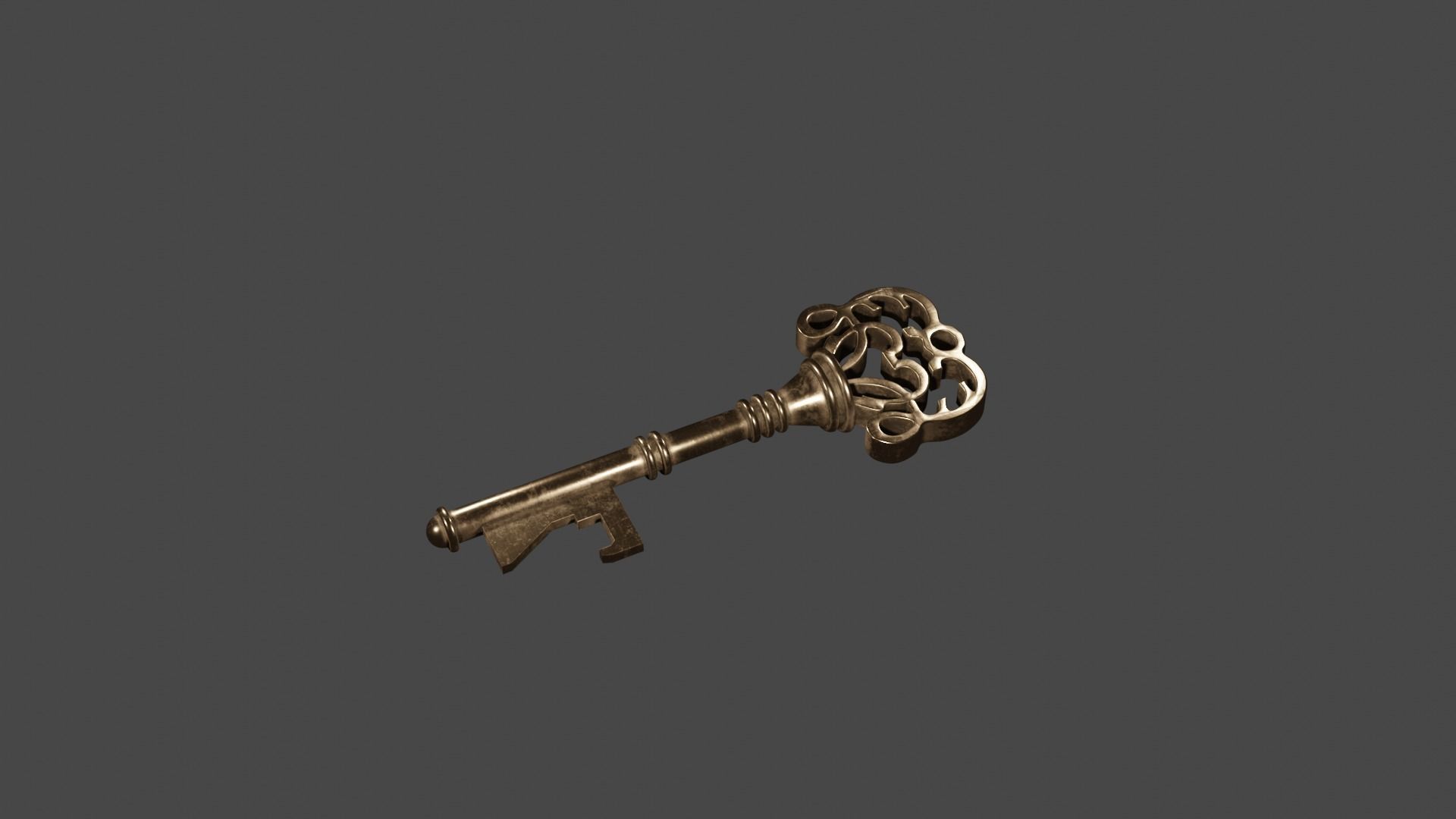 3D model Door Key VR / AR / low-poly | CGTrader
