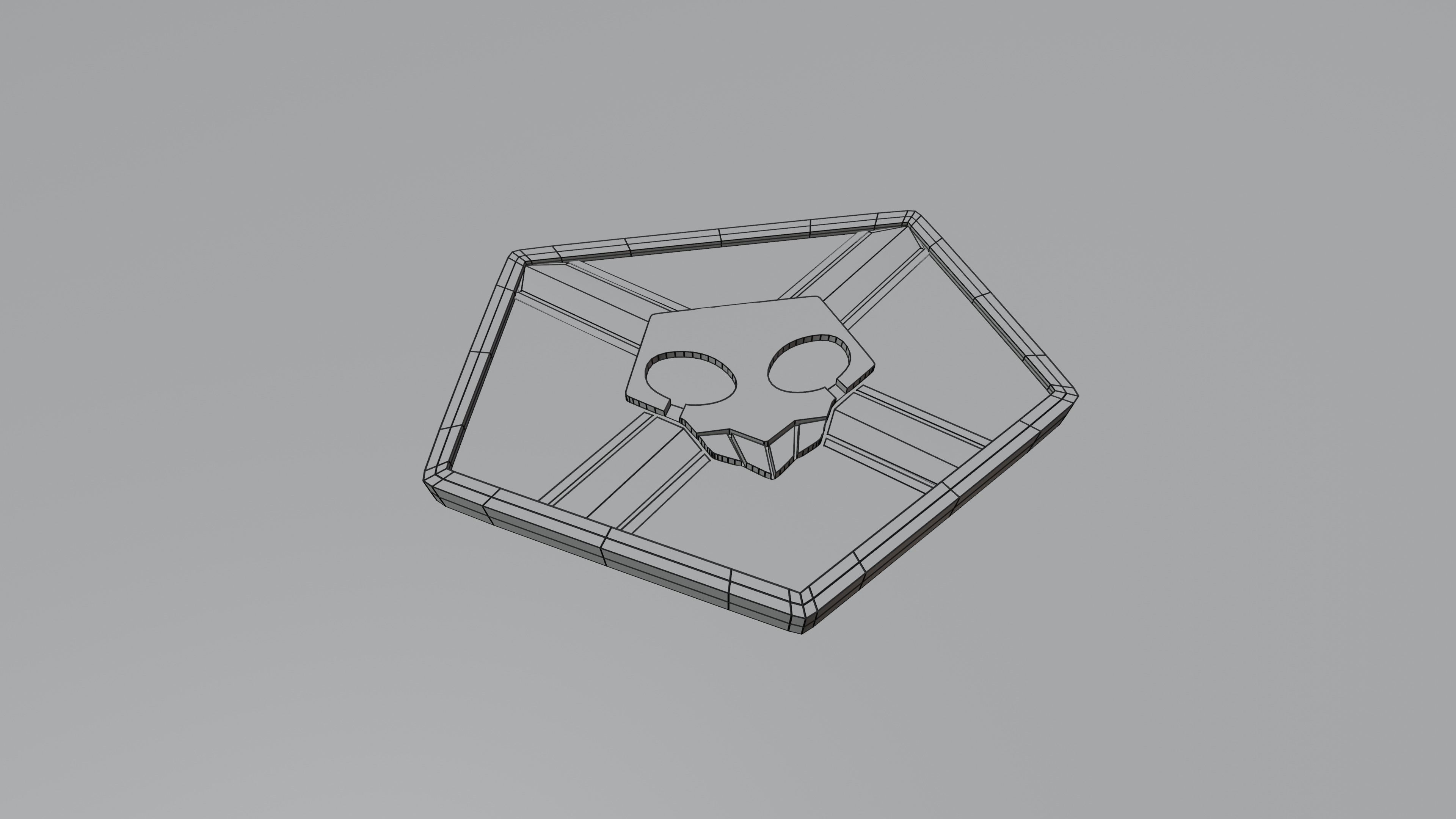 3D model substitute soul reaper badge VR / AR / low-poly | CGTrader