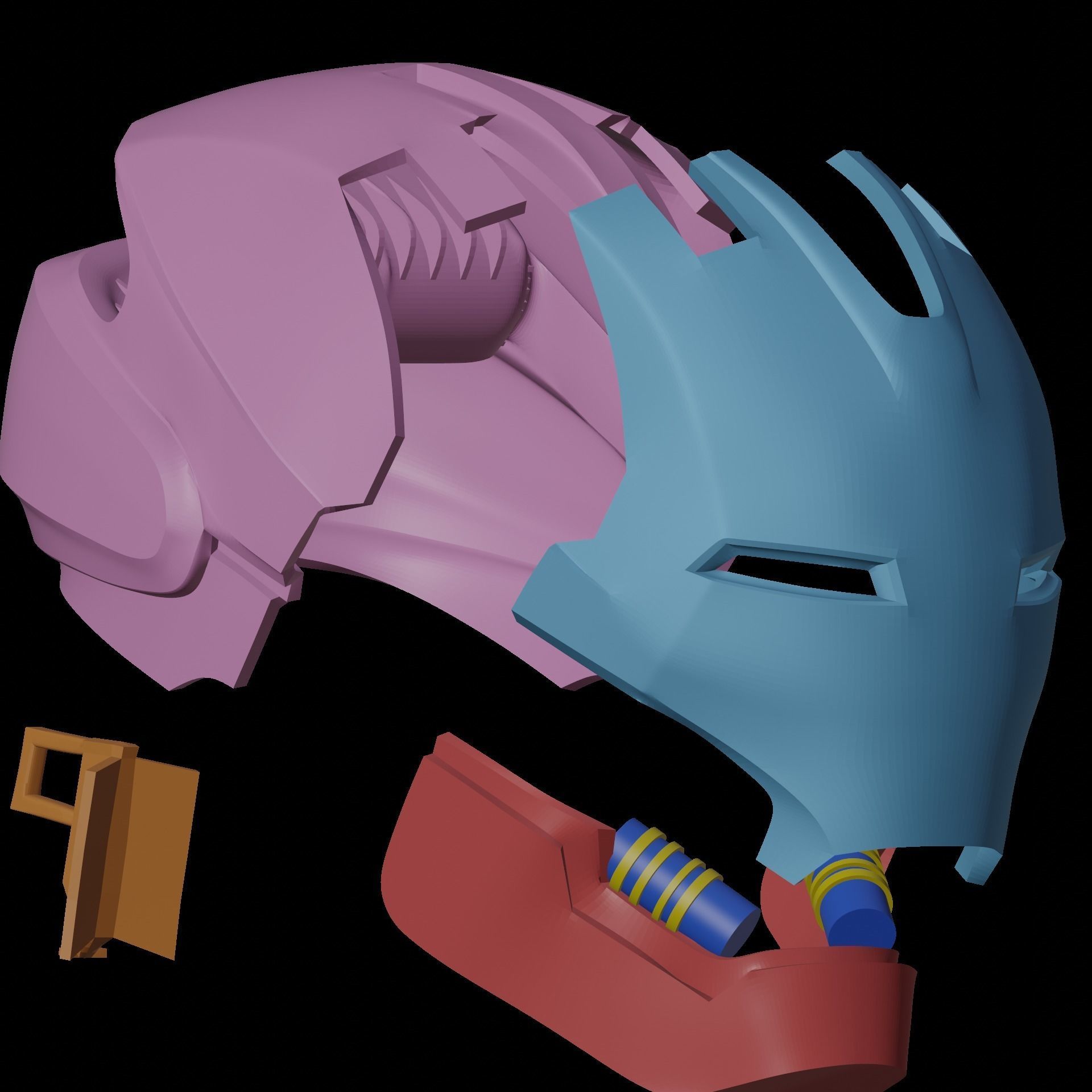 Iron Legion Head from Avengers Age of Ultron 3D model 3D printable ...
