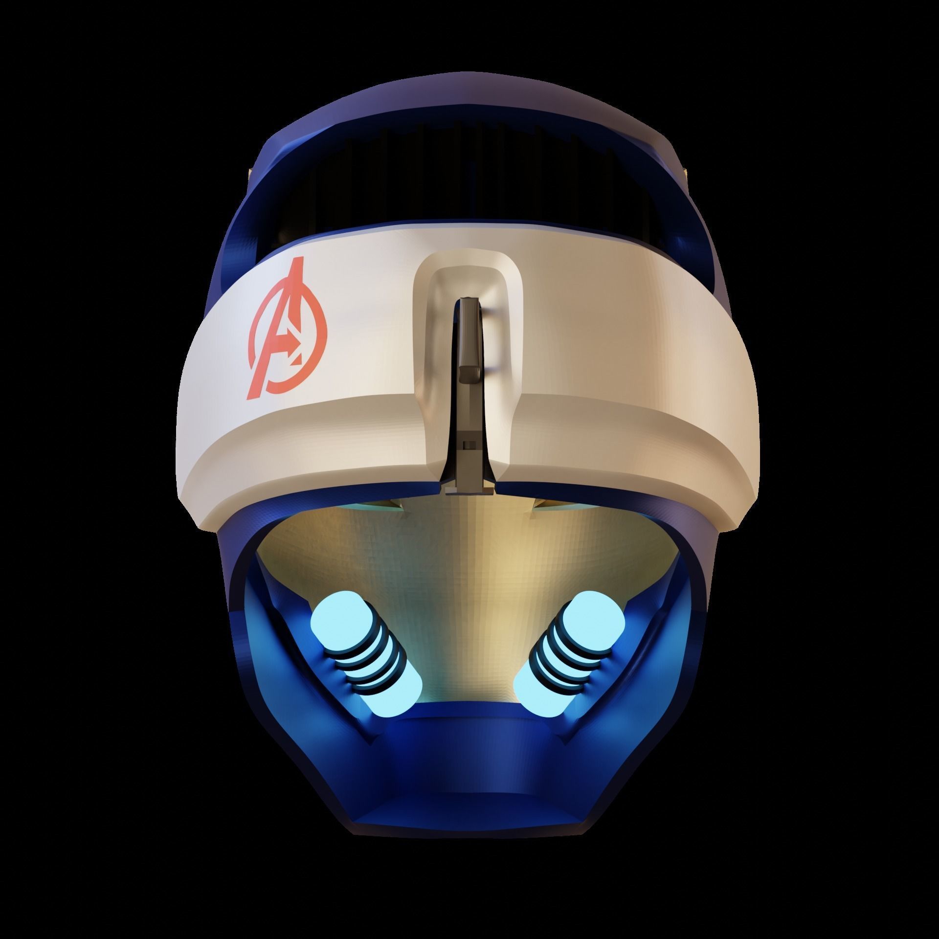 Iron Legion Head from Avengers Age of Ultron 3D model 3D printable ...