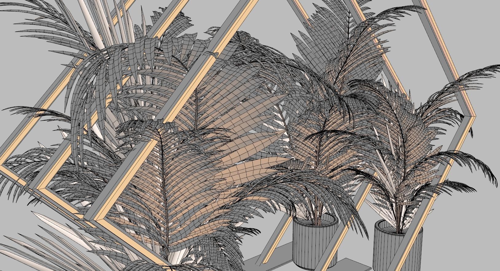 Neon Squares - Photo Opportunity 3D model | CGTrader