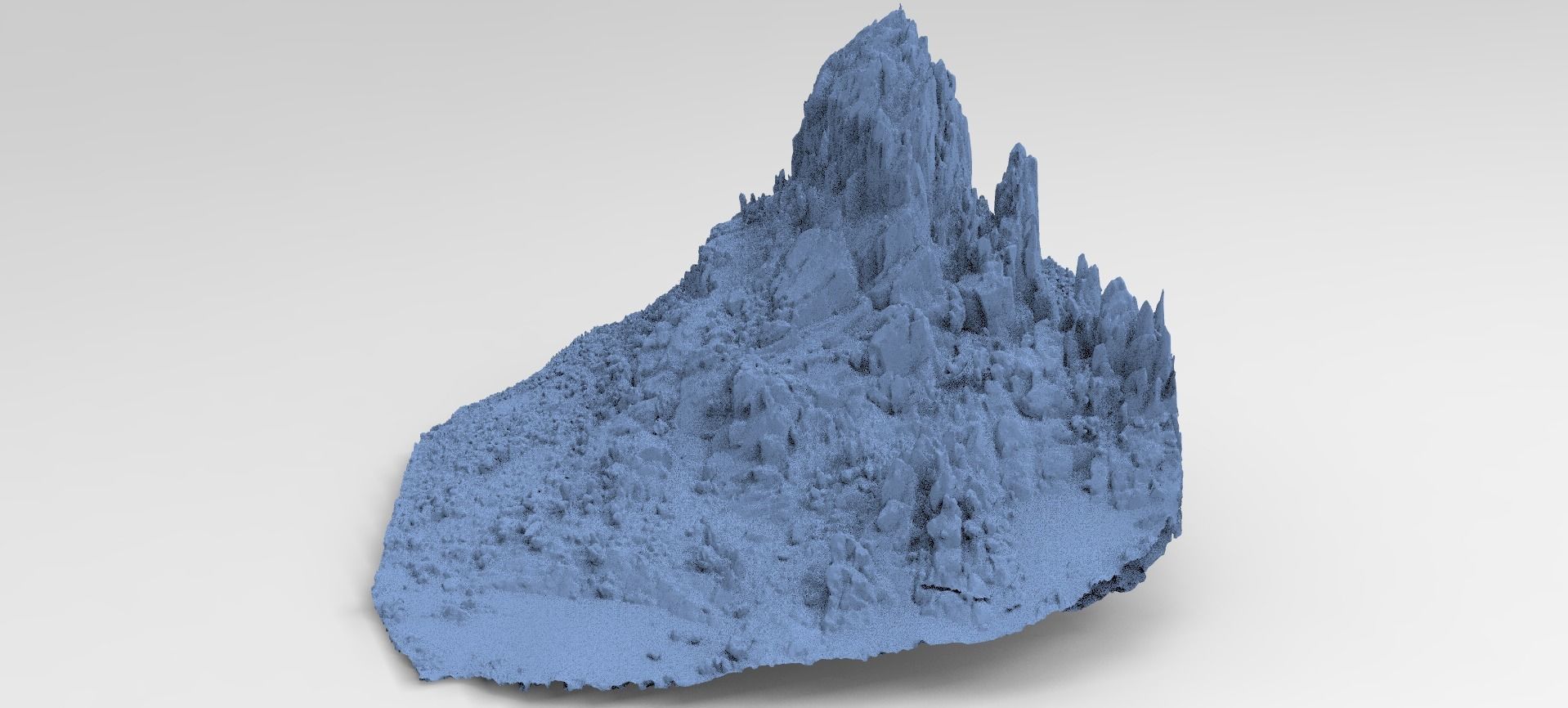 Cave Cliff Kit bash 1 3D model | CGTrader