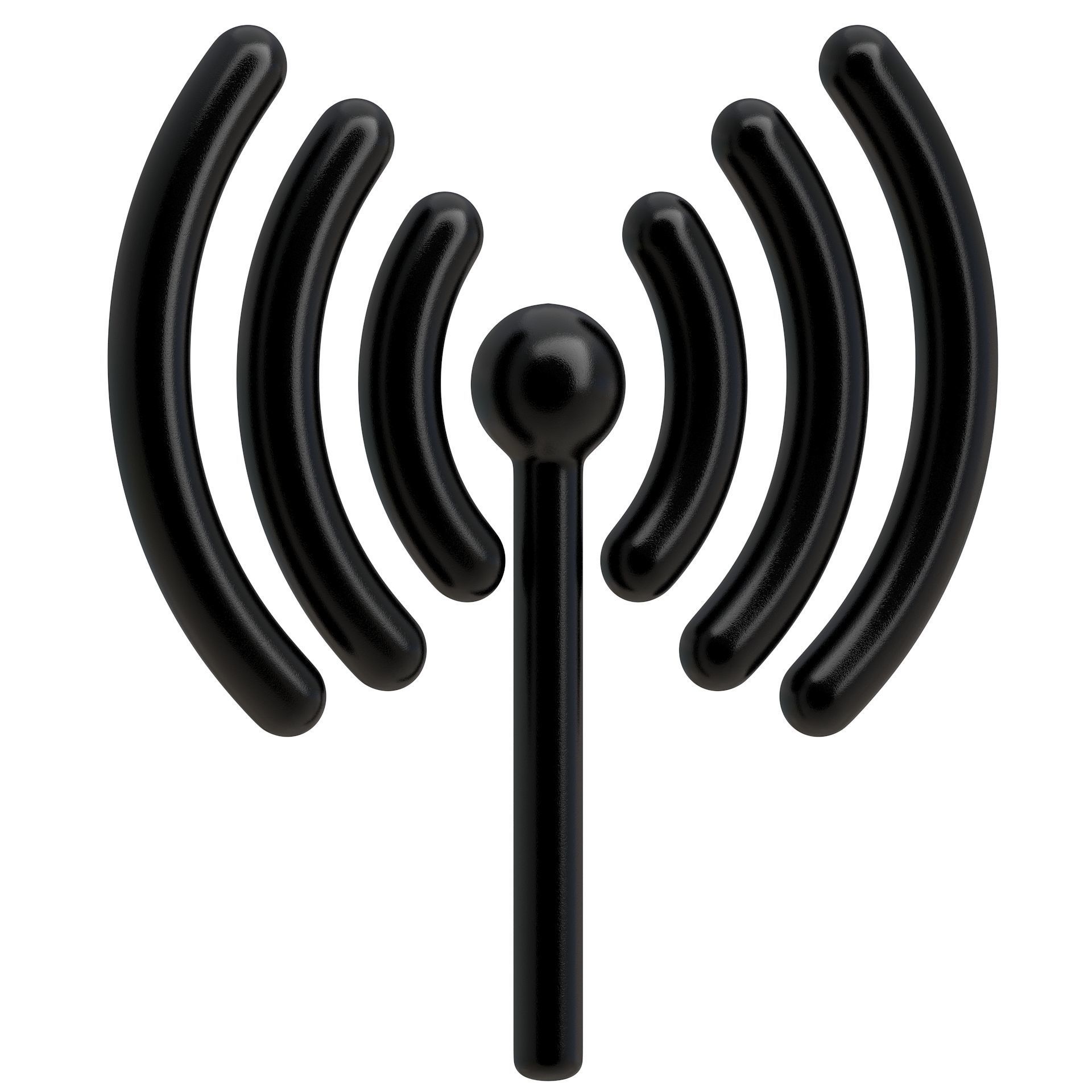 Cellular Tower Symbol 01 3D model | CGTrader