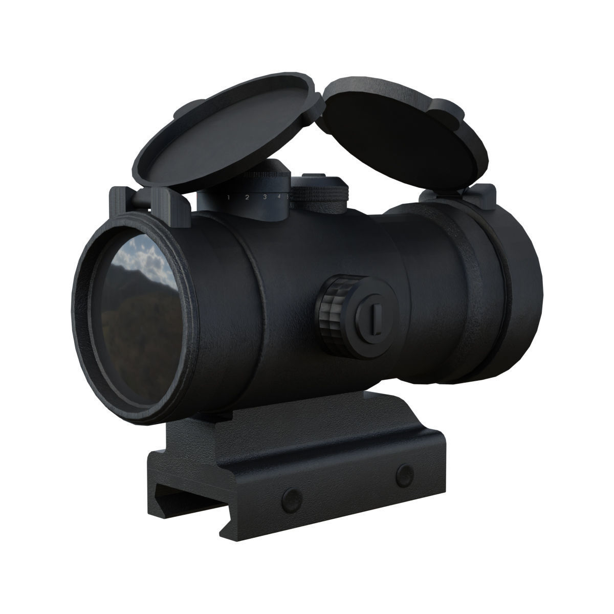 3X Scope free VR / AR / low-poly 3D model | CGTrader