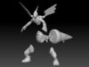 Pokemon Zekrom 3D model 3D printable | CGTrader