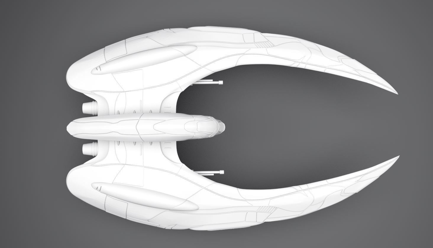 Cylon Raider New Series scale 3D model 3D printable | CGTrader