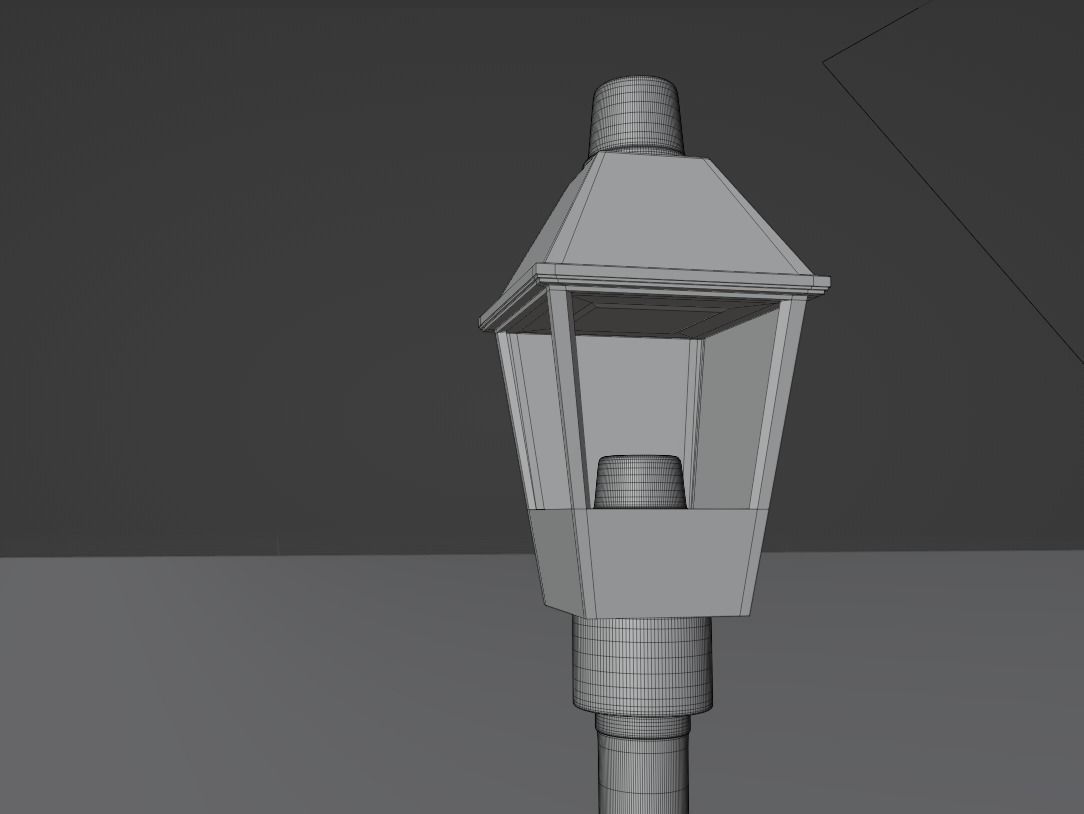 Lamppost Design 1 3D model | CGTrader