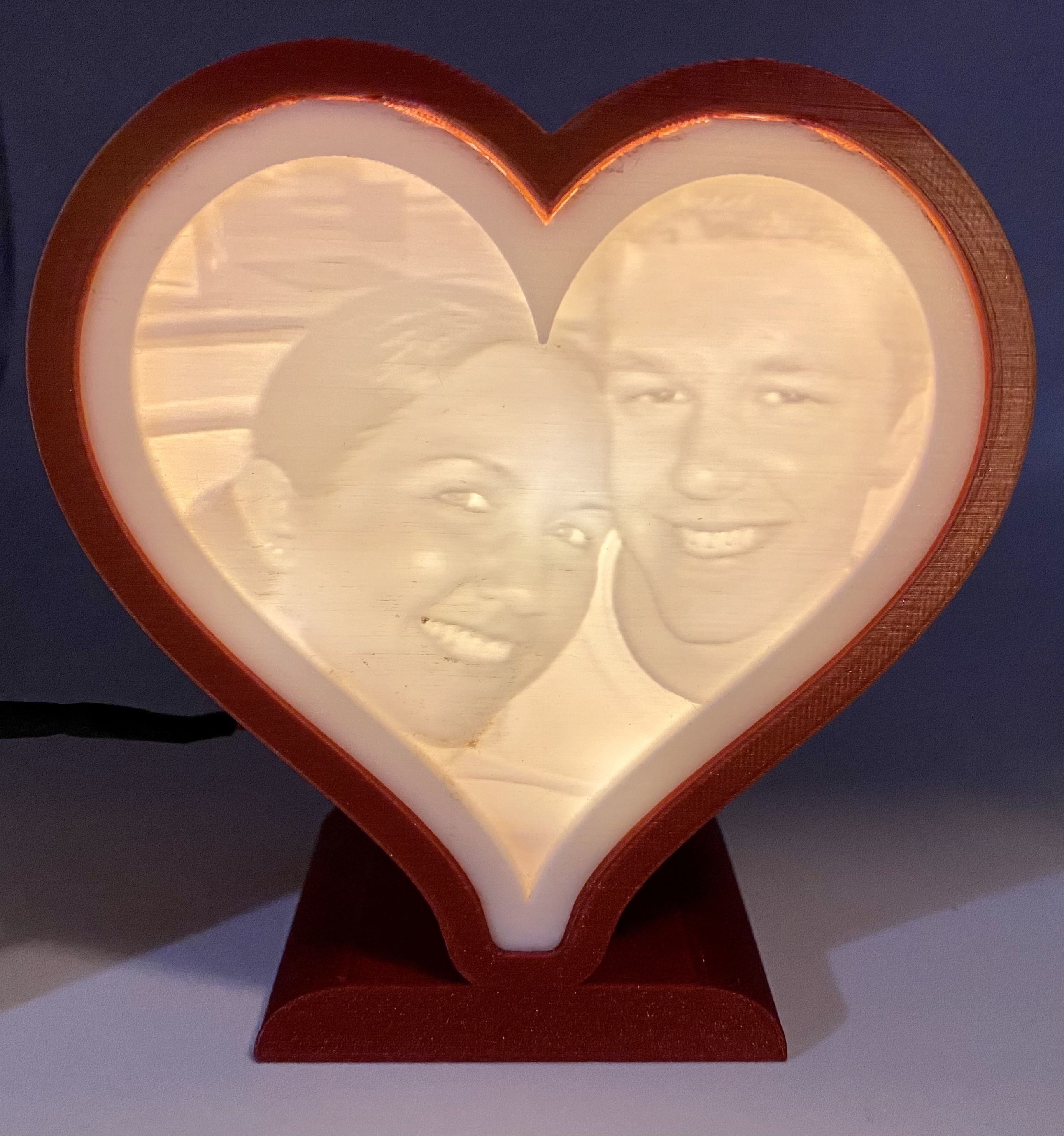 Heart Box Litho LITHOPHANEMAKER 3D model 3D printable | CGTrader