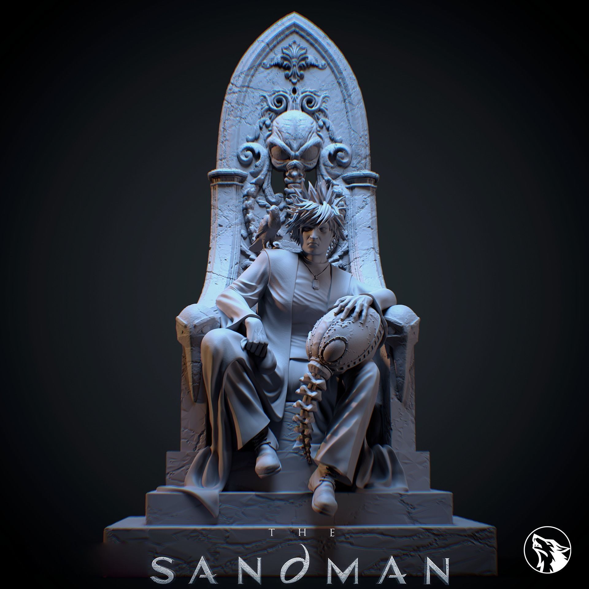 Sandman fanart 3D model 3D printable | CGTrader